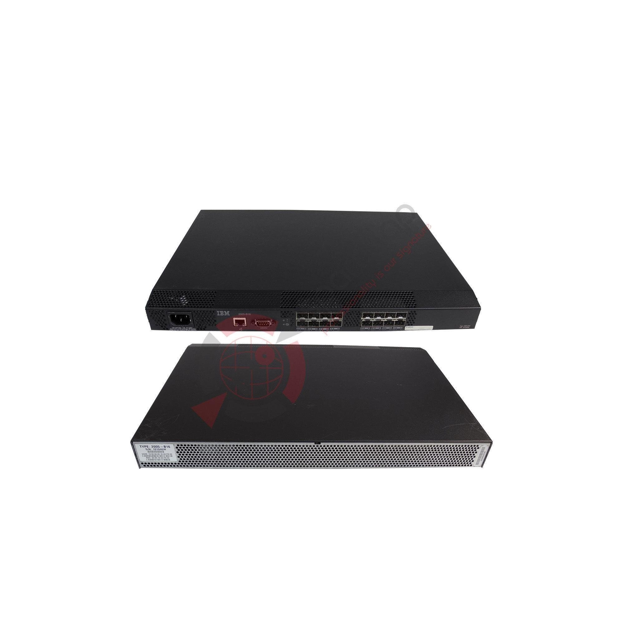 IBM TotalStorage SAN Switch 2005-B16 4 Gbps Fibre Channel 16-port (8 ...