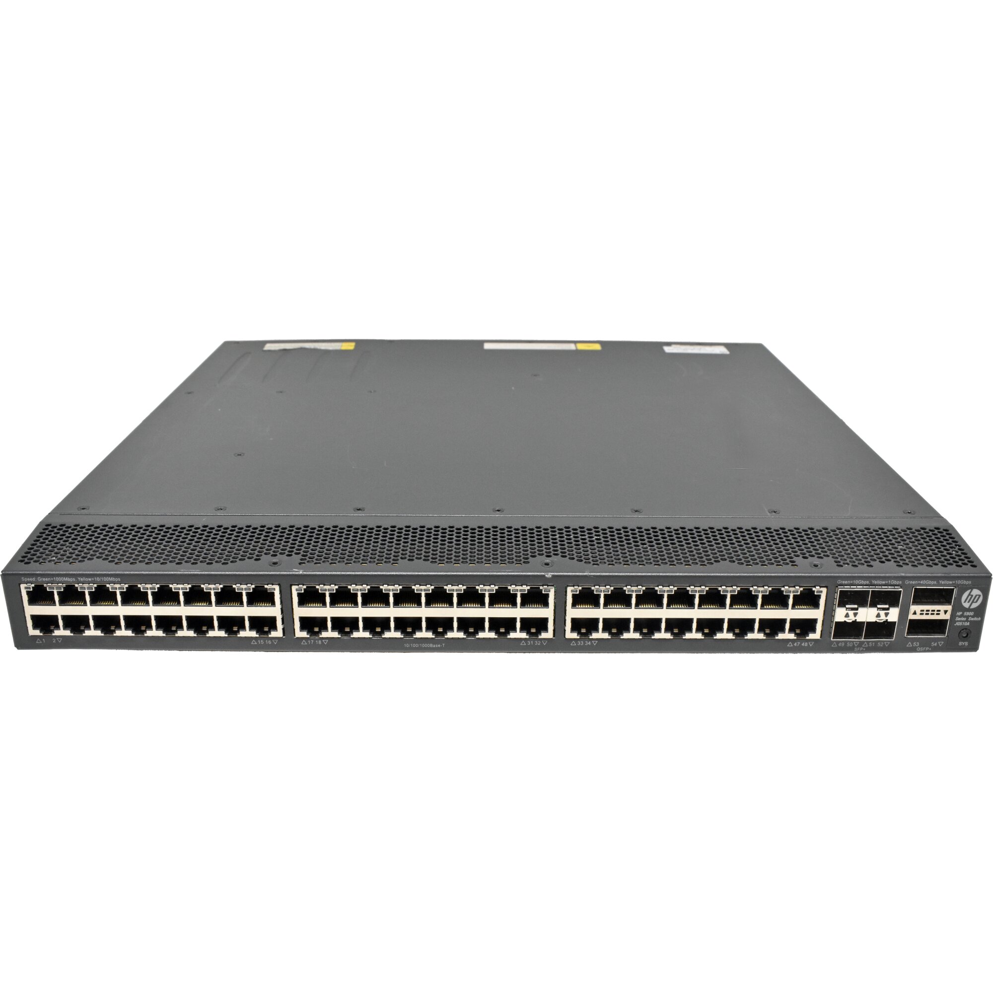 HP 5900AF-48G-4XG-2QSFP+ JG510A 48-Port GE Switch 4x SFP+ 2x QSFP+ 1x PSU