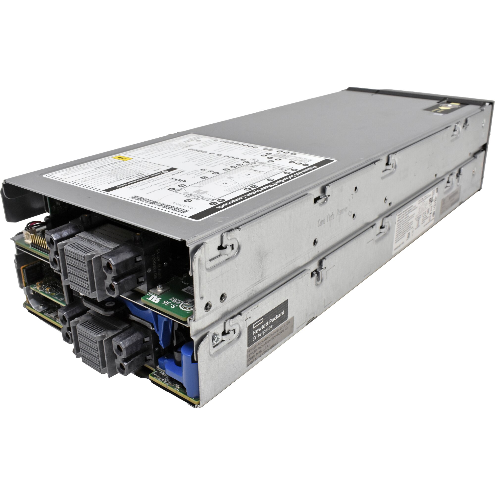 HP ProLiant WS460c Gen9 2x Intel E5-2680 V3 128GB PC4 2x SFF 2,5" NVMe ...
