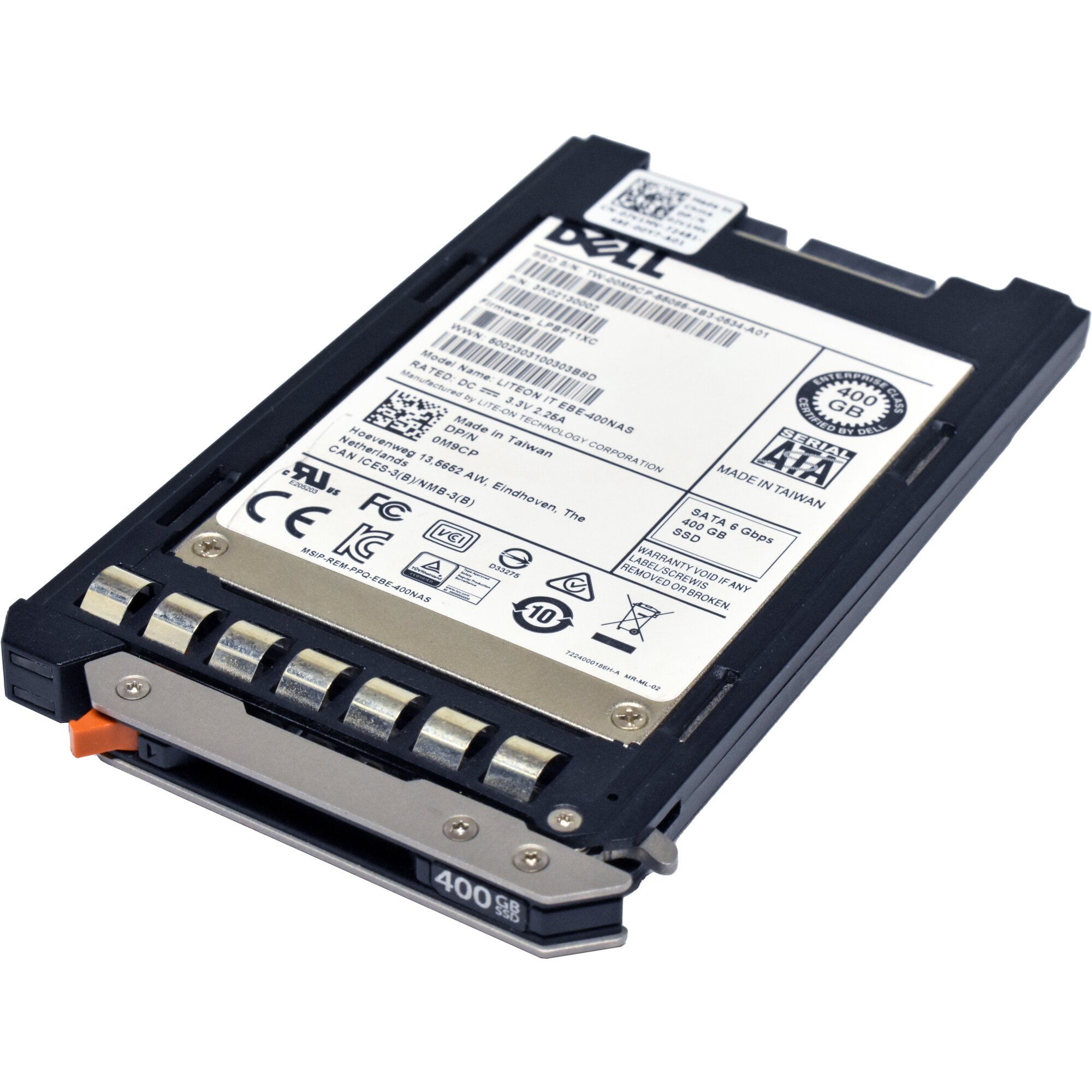 Dell LiteOn 400GB 0M9CP LITEON IT EBE-400NAS 1.8" 6G SATA SSD PowerEdge ...