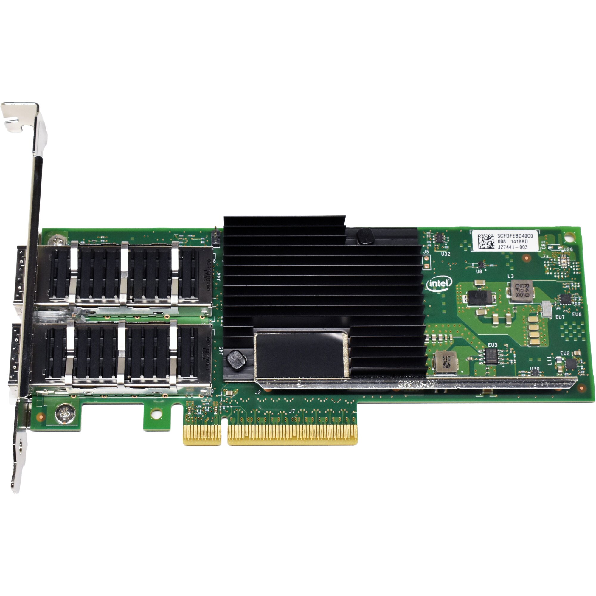 NetApp Intel 111-03380 XL710-QDA2 40G Dual Port QSFP+ PCIe 3.0 x8 ...