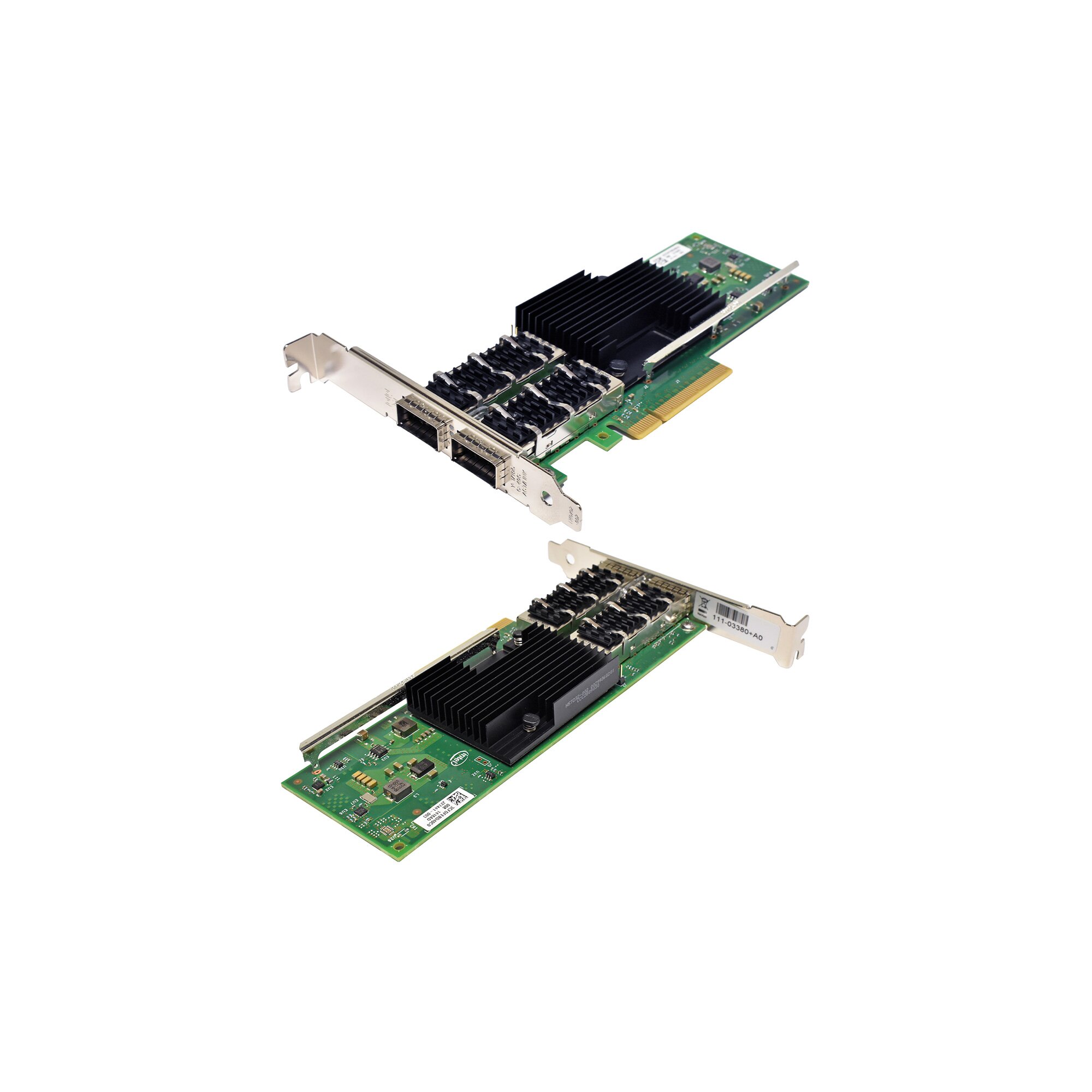 NetApp Intel 111-03380 XL710-QDA2 40G Dual Port QSFP+ PCIe 3.0 x8 ...