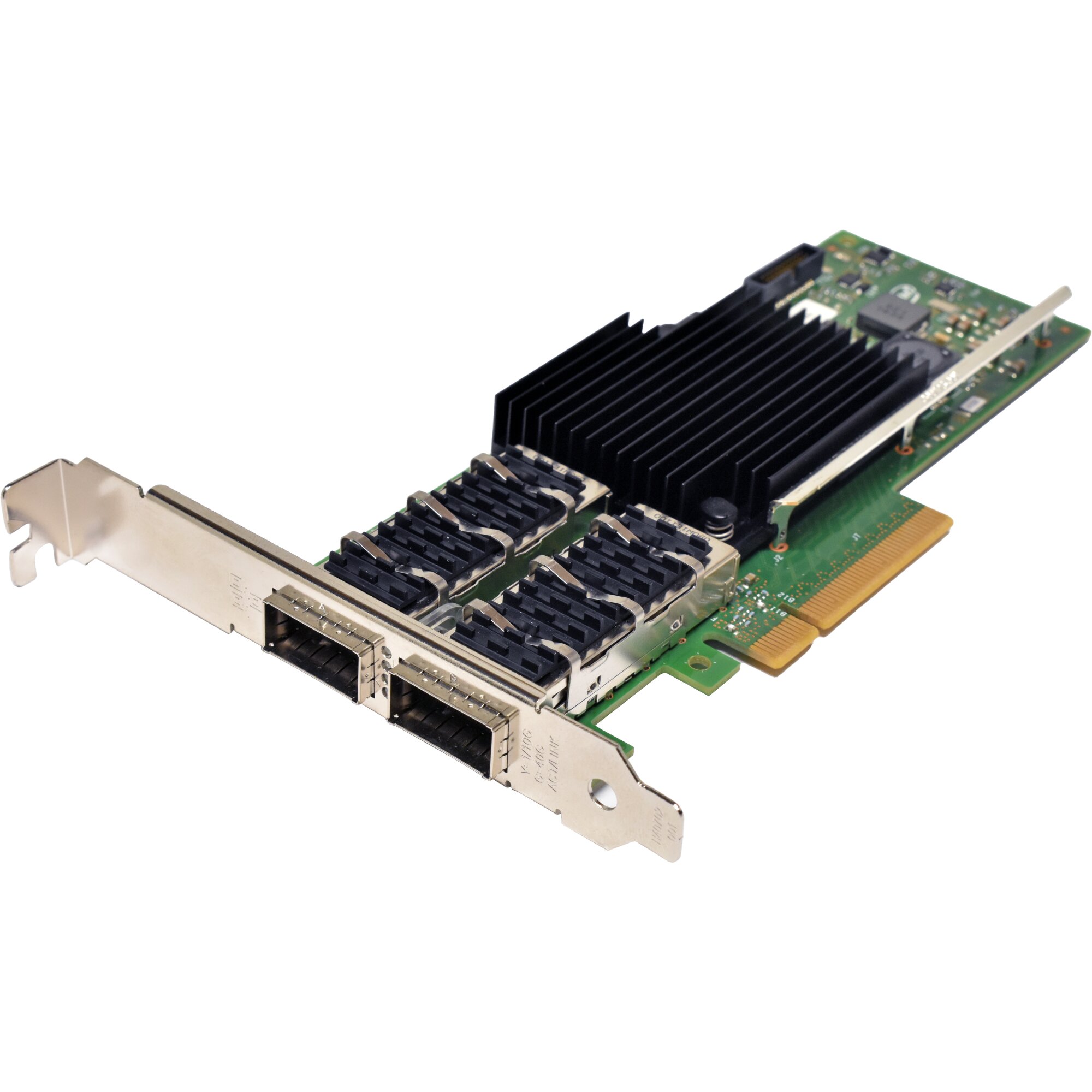 HP Intel H57401-001 XL710-QDA2 Dual-Port 40GE QSFP+ PCIe 3.0 x8 Network ...