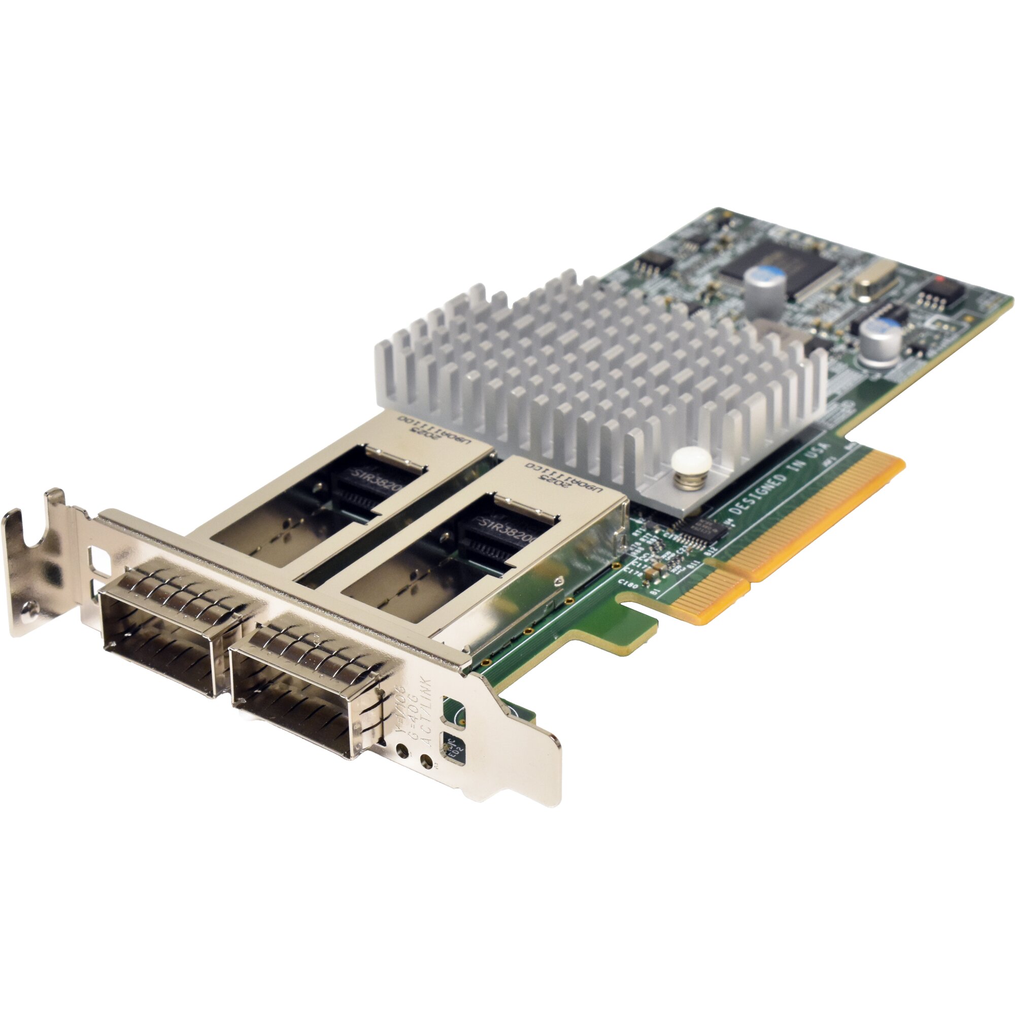 Supermicro AOC-S40G-I2Q Dual-Port 40G QSFP+ PCIe 3.0 x8 Network Adapter ...