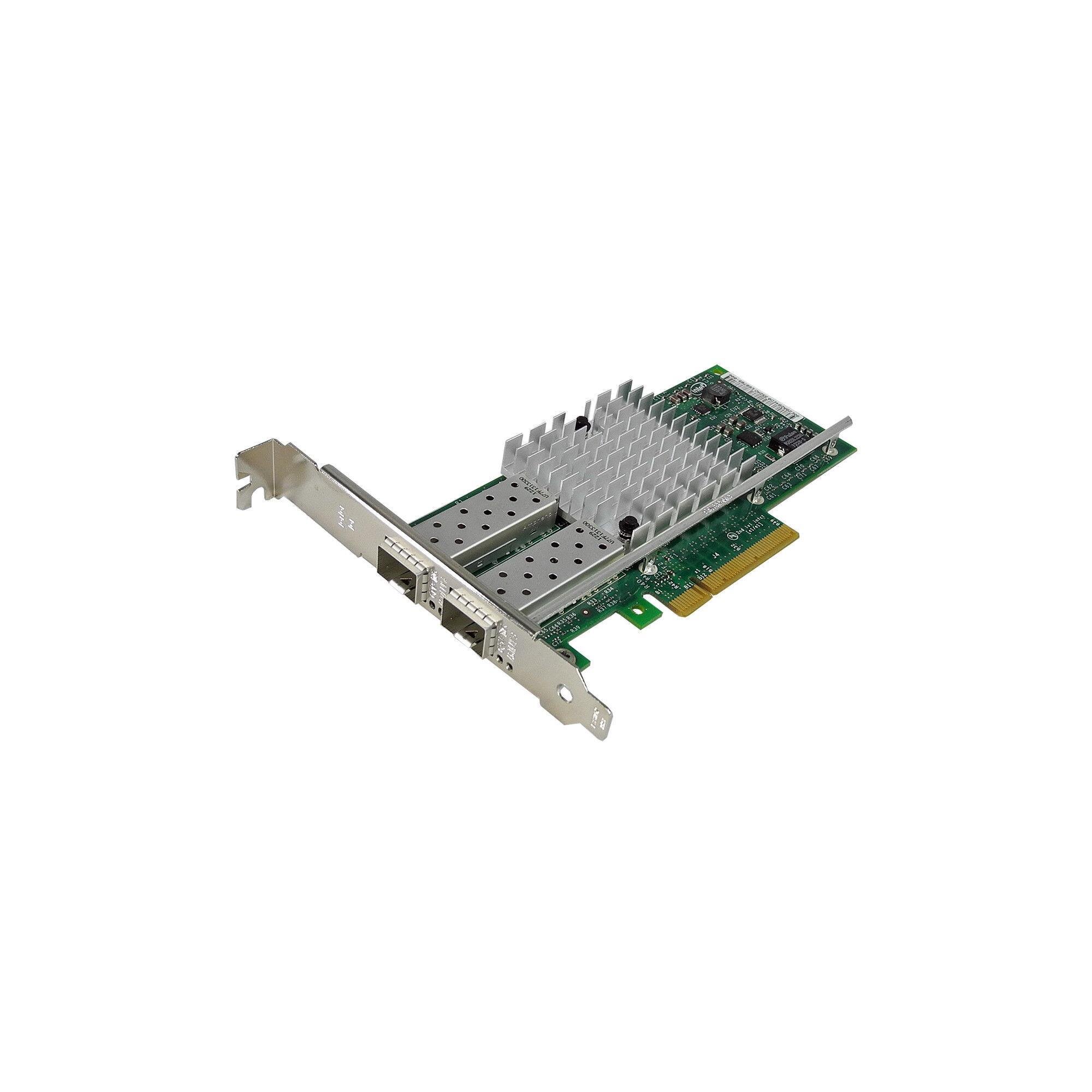 Intel X520-SR2 E10G42BFSR Dual-Port 10G SFP+ PCIe x8 Network Adapter FP ...