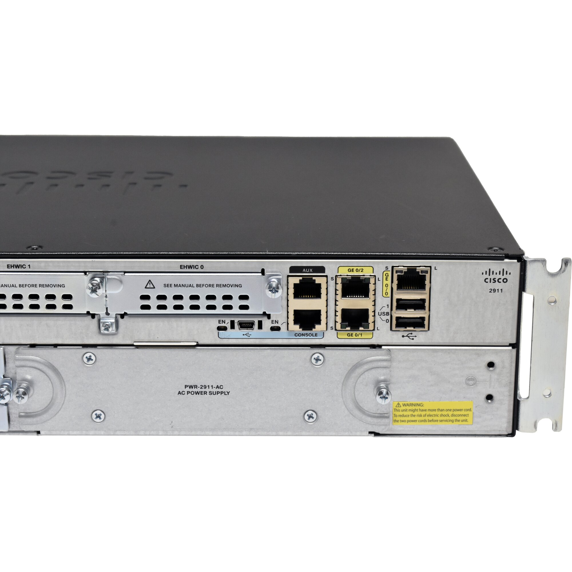 Cisco 2911 CISCO2911/K9 Integrated Services Router + Module SM32A ...