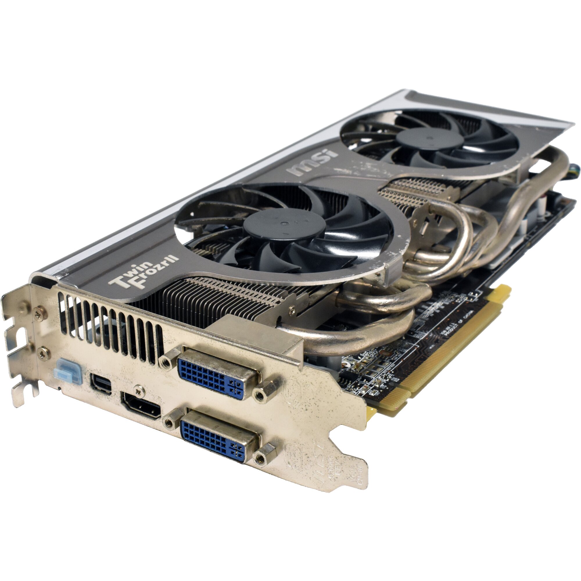 MSI R6950 Twin Frozr II/OC AMD Radeon HD 6950 Graphics Card Cayman 2GB ...