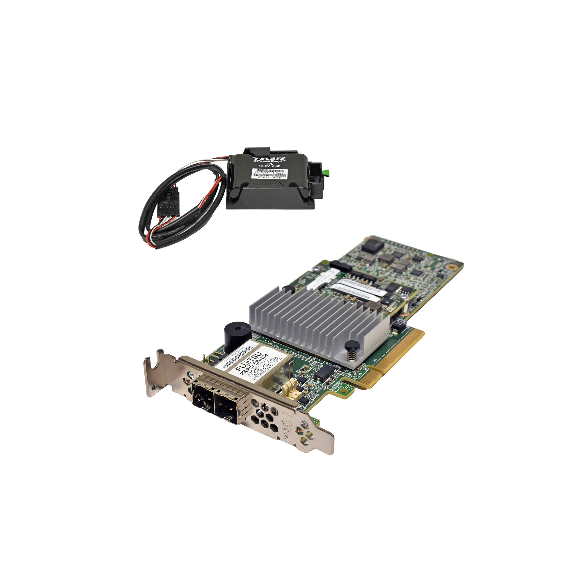 Fujitsu LSI PRAID EP420e Dual-Port 12Gb PCIe x8 3.0 SAS/SATA RAID ...