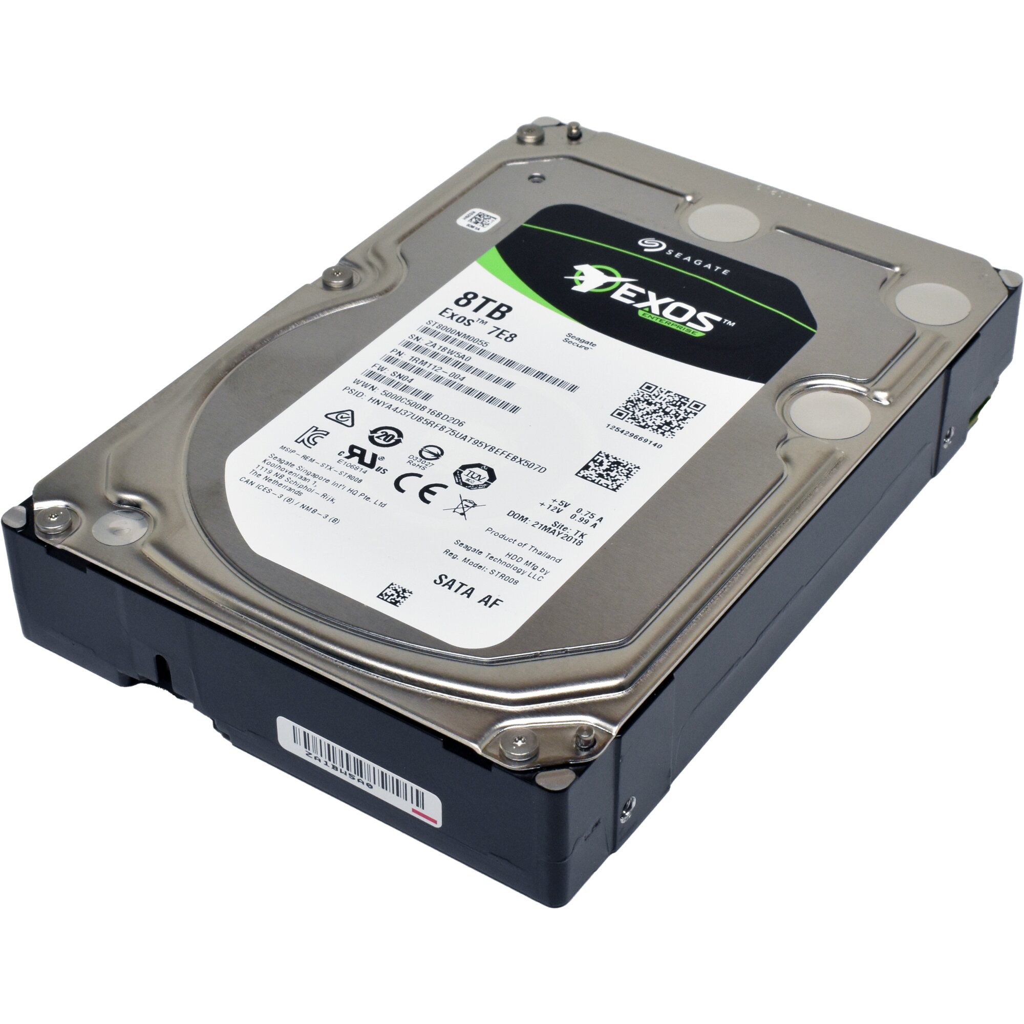 Seagate Exos 7E8 8TB 1RM112-004 ST8000NM0055 3.5" 7.2K 6G SATA HDD