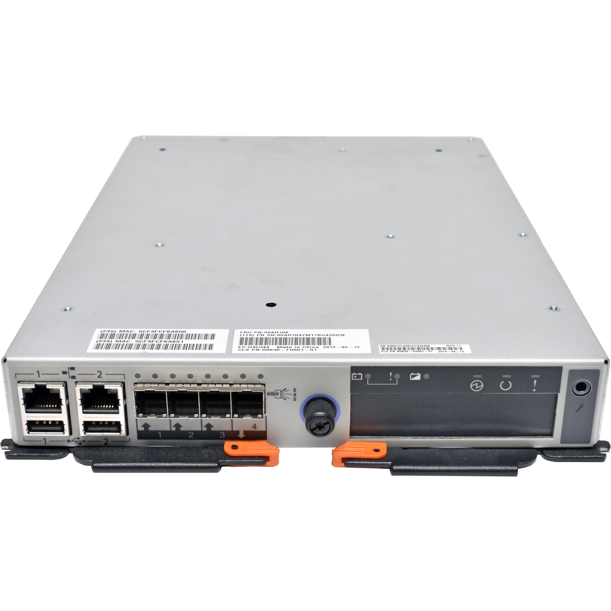 IBM 00AR108 Storage Controller Module R0636-F0001-01 for Storwize V3700 ...