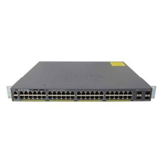 Cisco WS-C2960X-48LPS-L 48-Port GE PoE Switch 4x SFP - Piospartslap