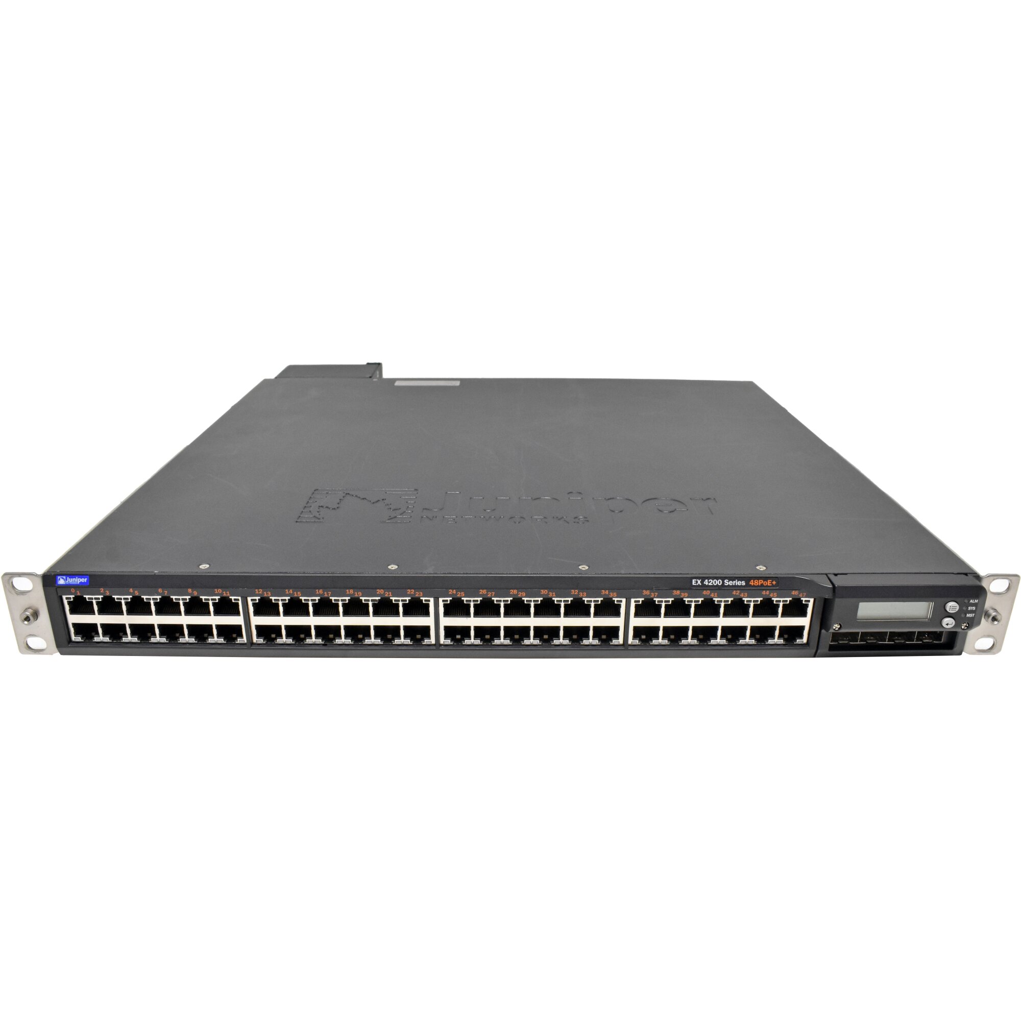 Juniper EX4200-48PX 48-Port GE 48-Port PoE +Module 4x 1G SFP 1x PSU ...