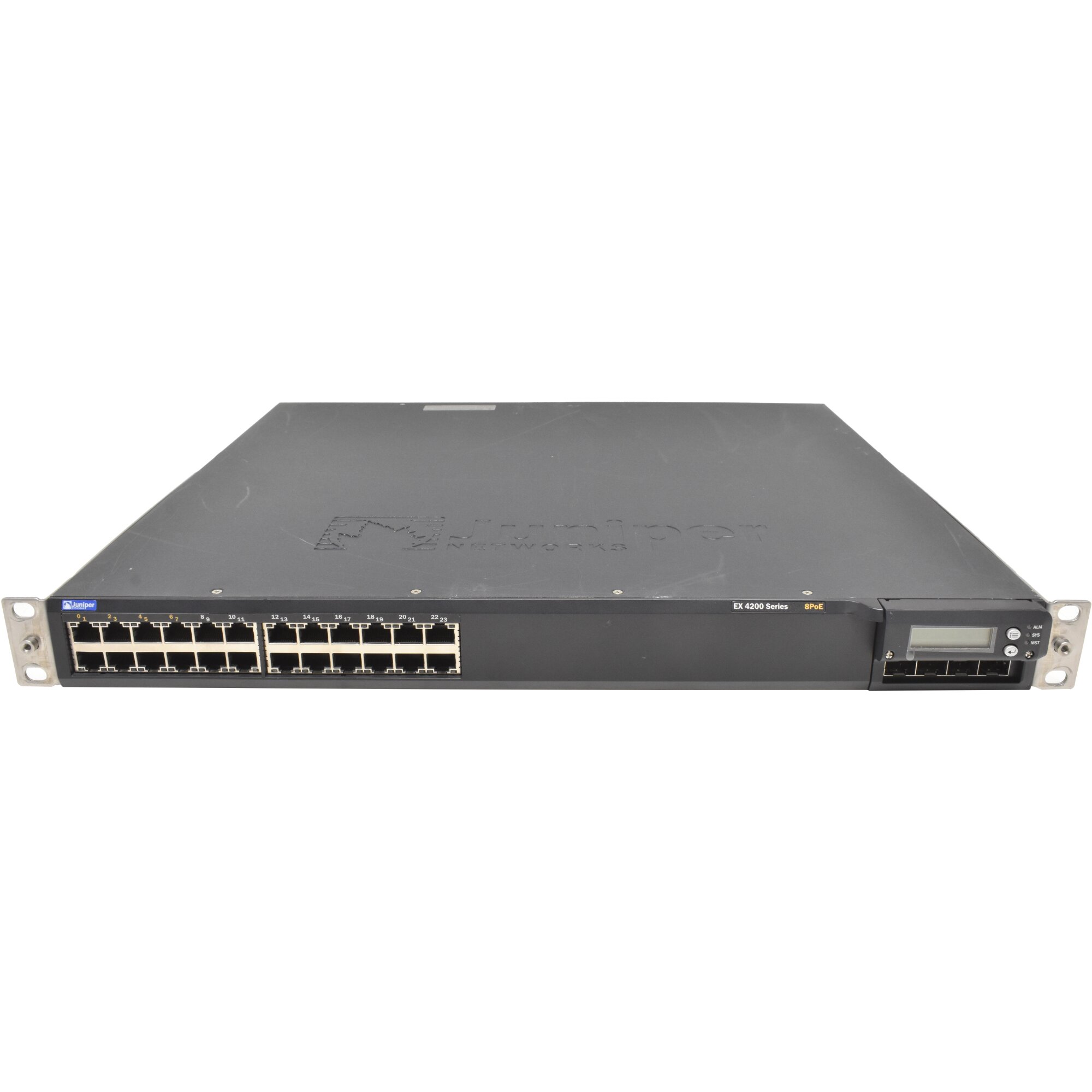 Juniper EX4200-24T 24-Port GE 8-Port PoE +Module 4x1G SFP 1x PSU ...