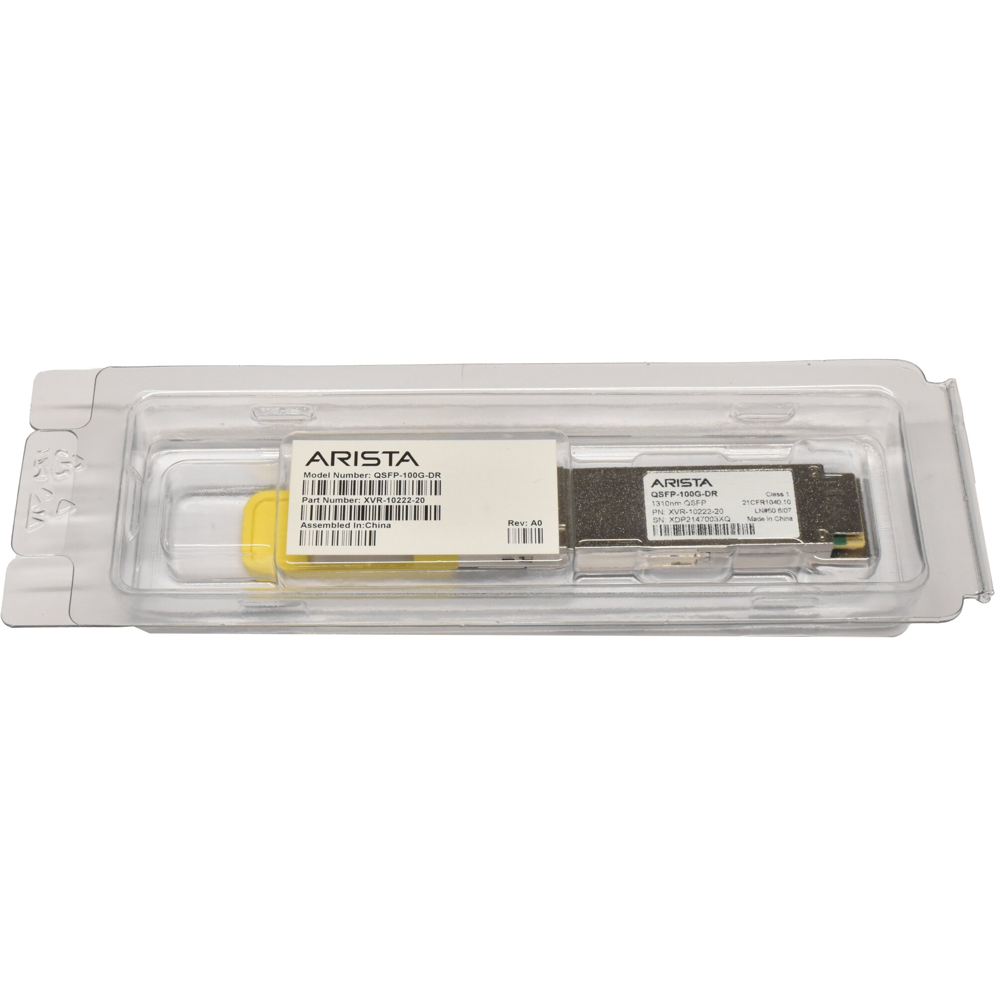 Arista Original GBIC QSFP-100G-DR 100Gbps QSFP28 1310nm 500m XVR-10222 ...