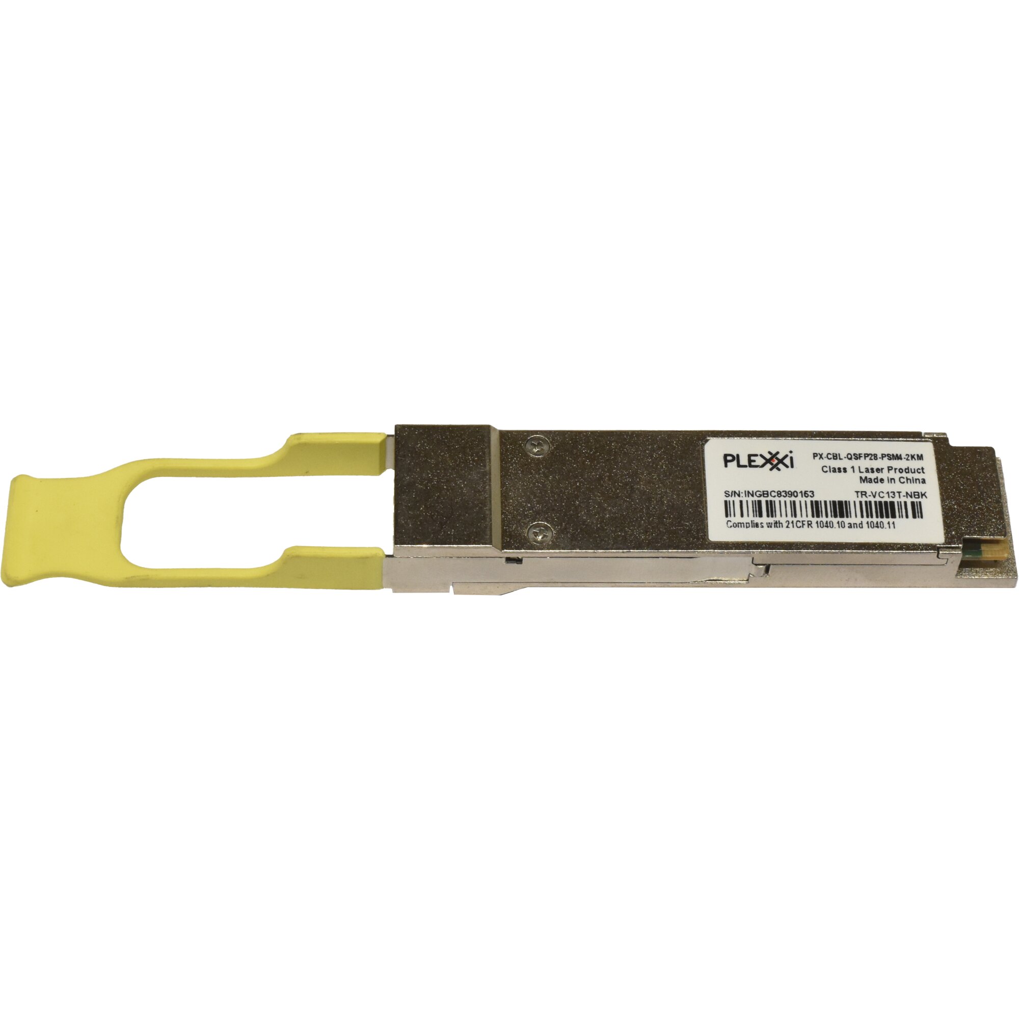 Plexxi GBIC PX-CBL-QSFP28-PSM4-2KM 100Gbps QSFP28 1310nm 2km TR-VC13T-NBK