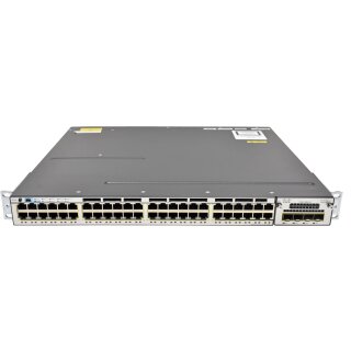 Cisco Catalyst WS-C3750X-48P-S 48-Port stackable PoE+ GE Switch ...