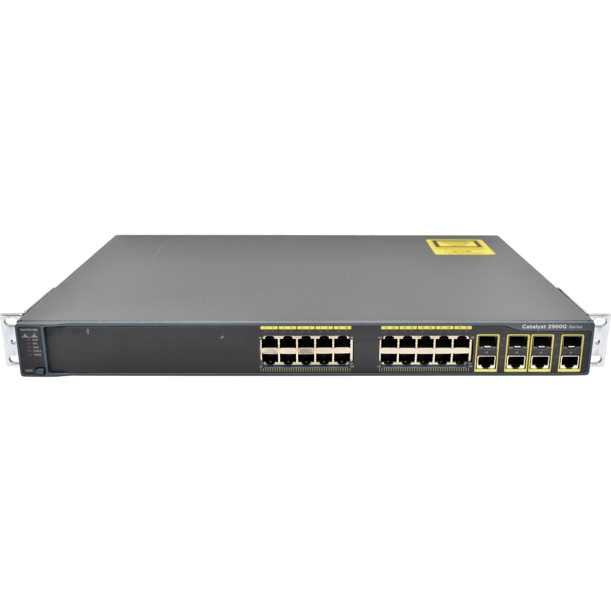 Cisco Catalyst WS-C2960G-24TC-L 24-Port RJ-45 GE Switch 4x Combo-Port ...