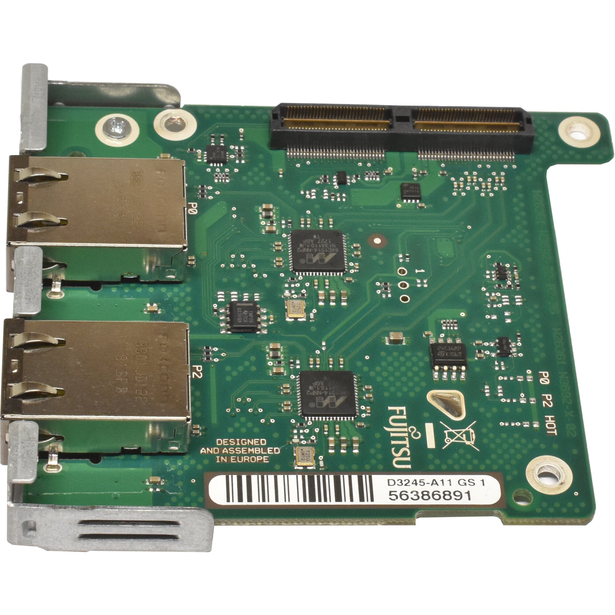 Fujitsu D3245-A11 Dual-Port 1GbE Network Adapter - Piospartslap