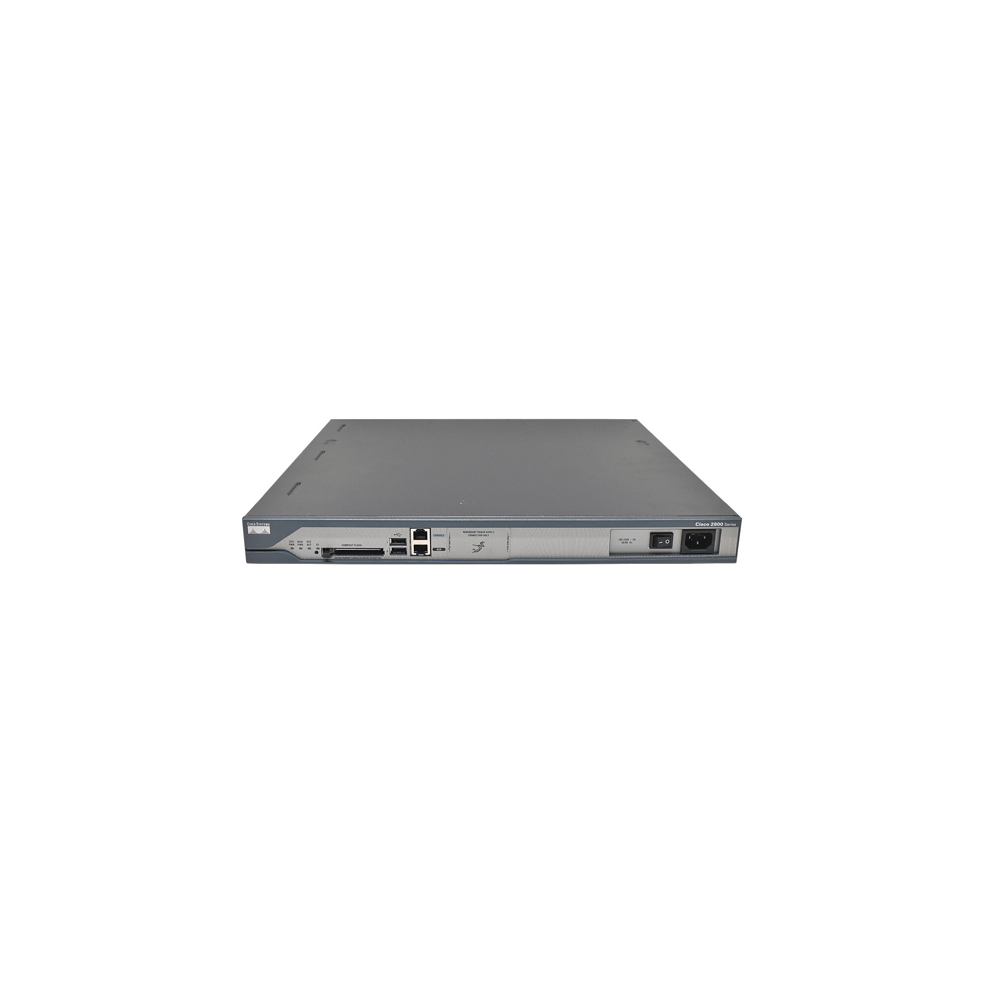 Cisco 2811 CISCO2811 Integrated Services Router + Modul HWIC-1GE-SFP ...