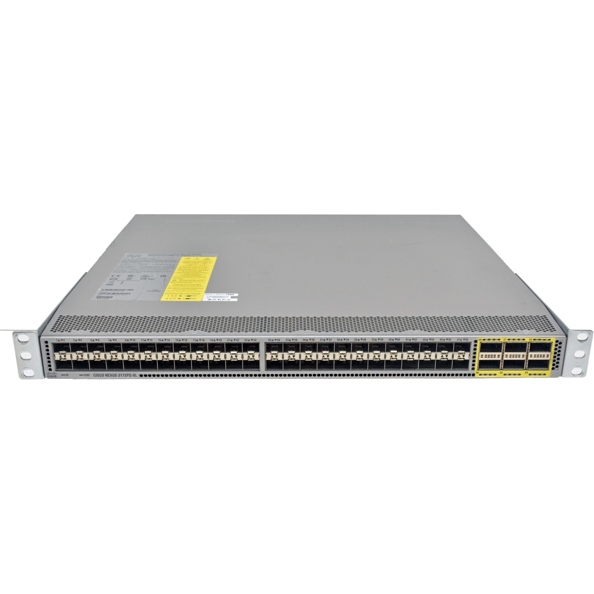 Cisco Nexus N3K-C3172PQ-10GE 68-5300-01 48-Port SFP+ 10 GE Switch 6x ...