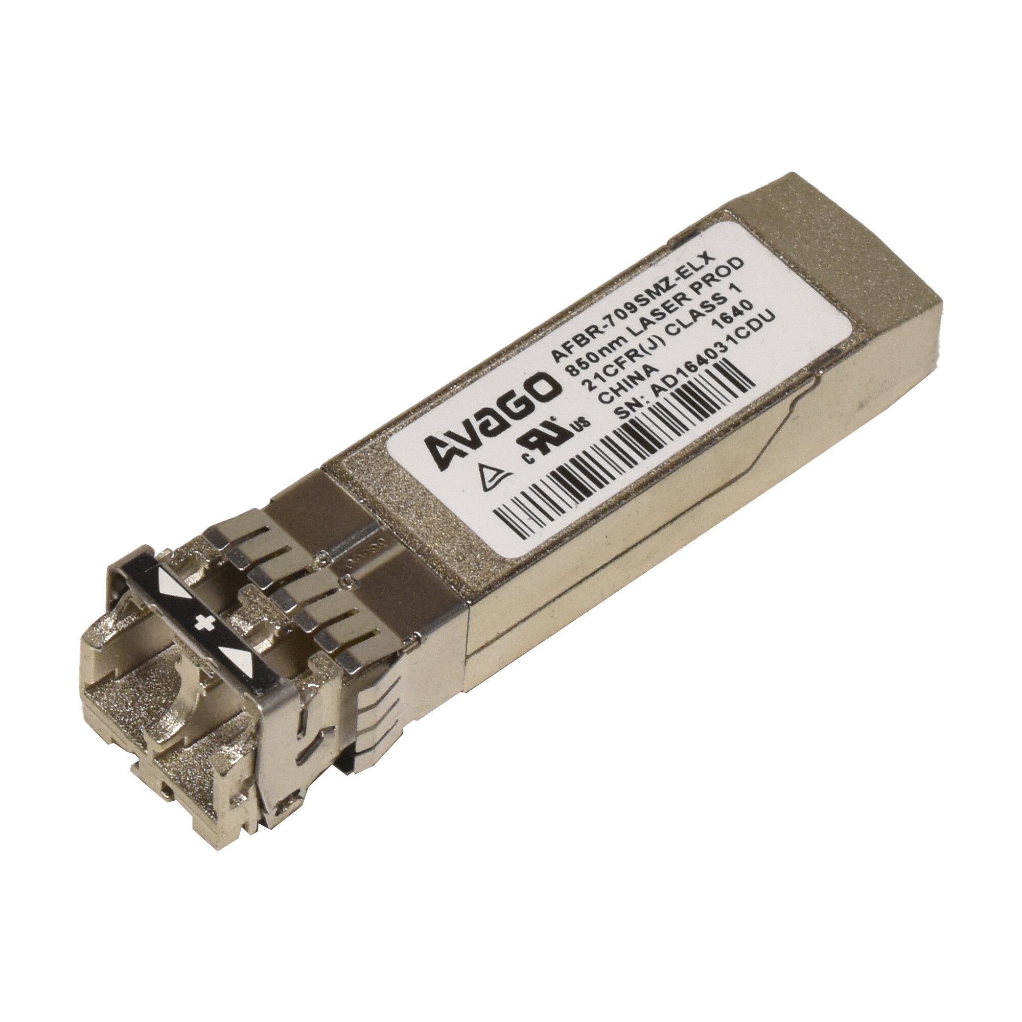 AVAGO AFBR-709SMZ-ELX 10Gb SFP+ SR 850 nm 300m MMF LC Duplex ...