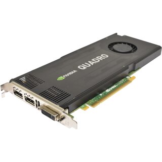 NVidia QUADRO K4000 Grafikkarte 3GB GDDR5 699-52030-0500-510 E + 3-Pin ...