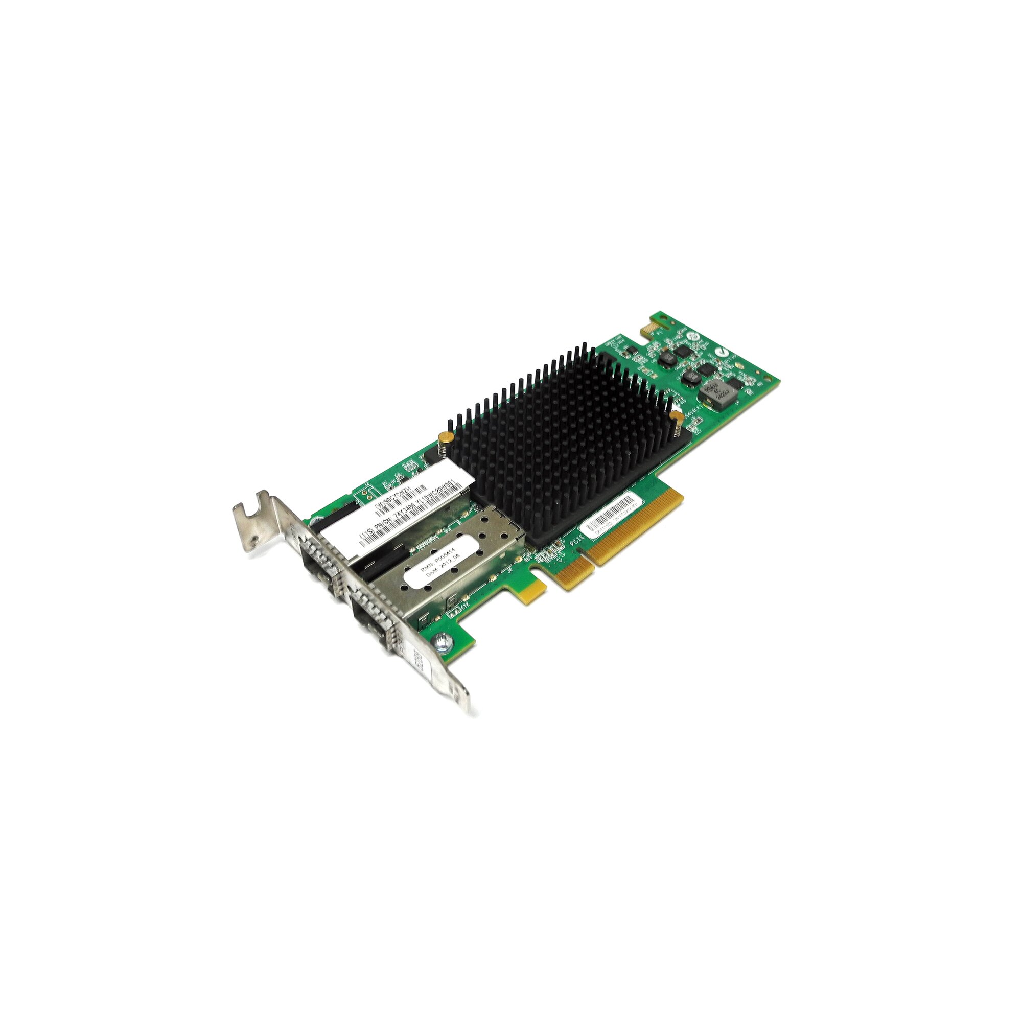 EMULEX OCE11102 IBM 74Y3460 Dual-Port 10GbE FC PCIe x8 Network Adapter ...