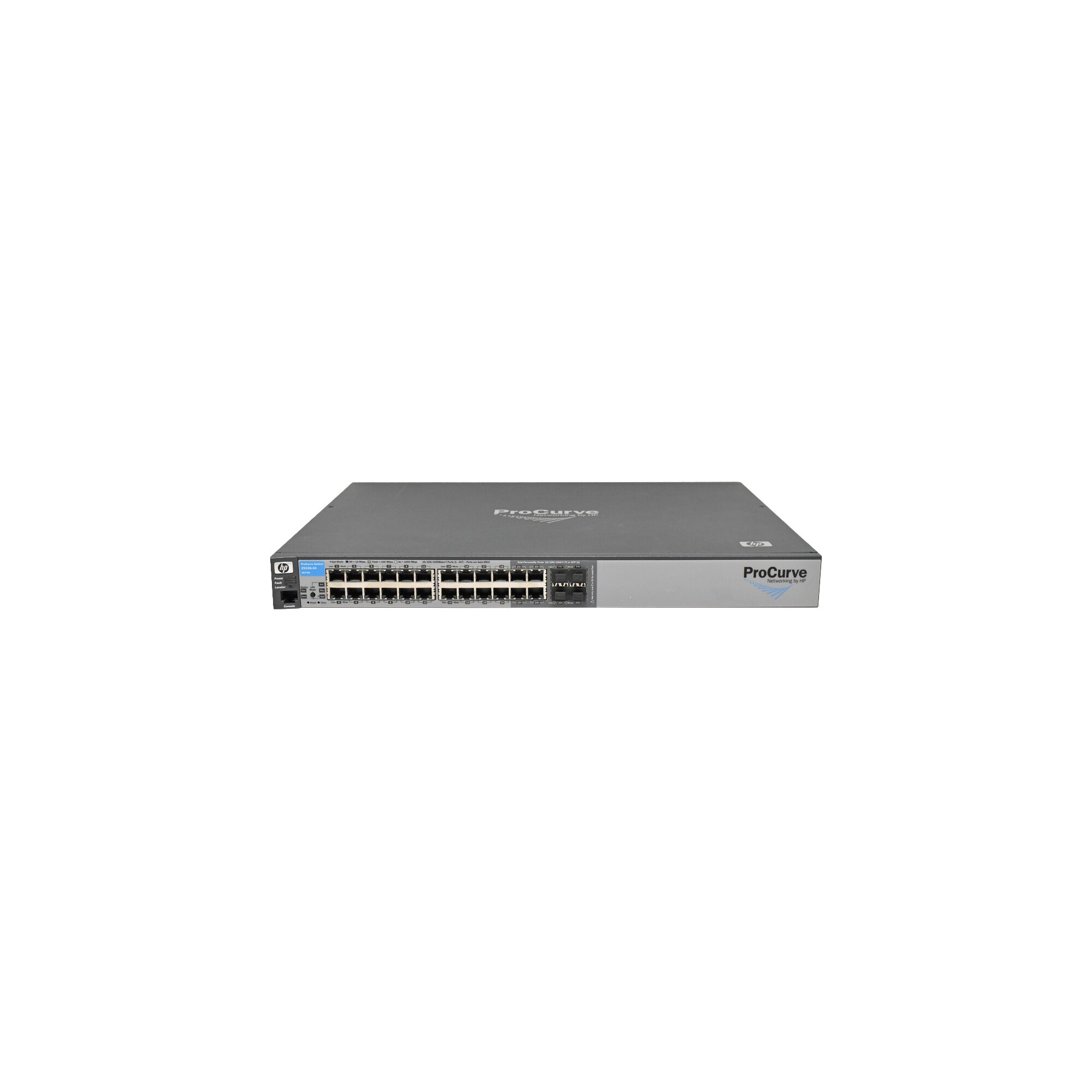 HP ProCurve 2510G-24 J9279A 24-Port Gigabit Ethernet Switch 4 x SFP ...