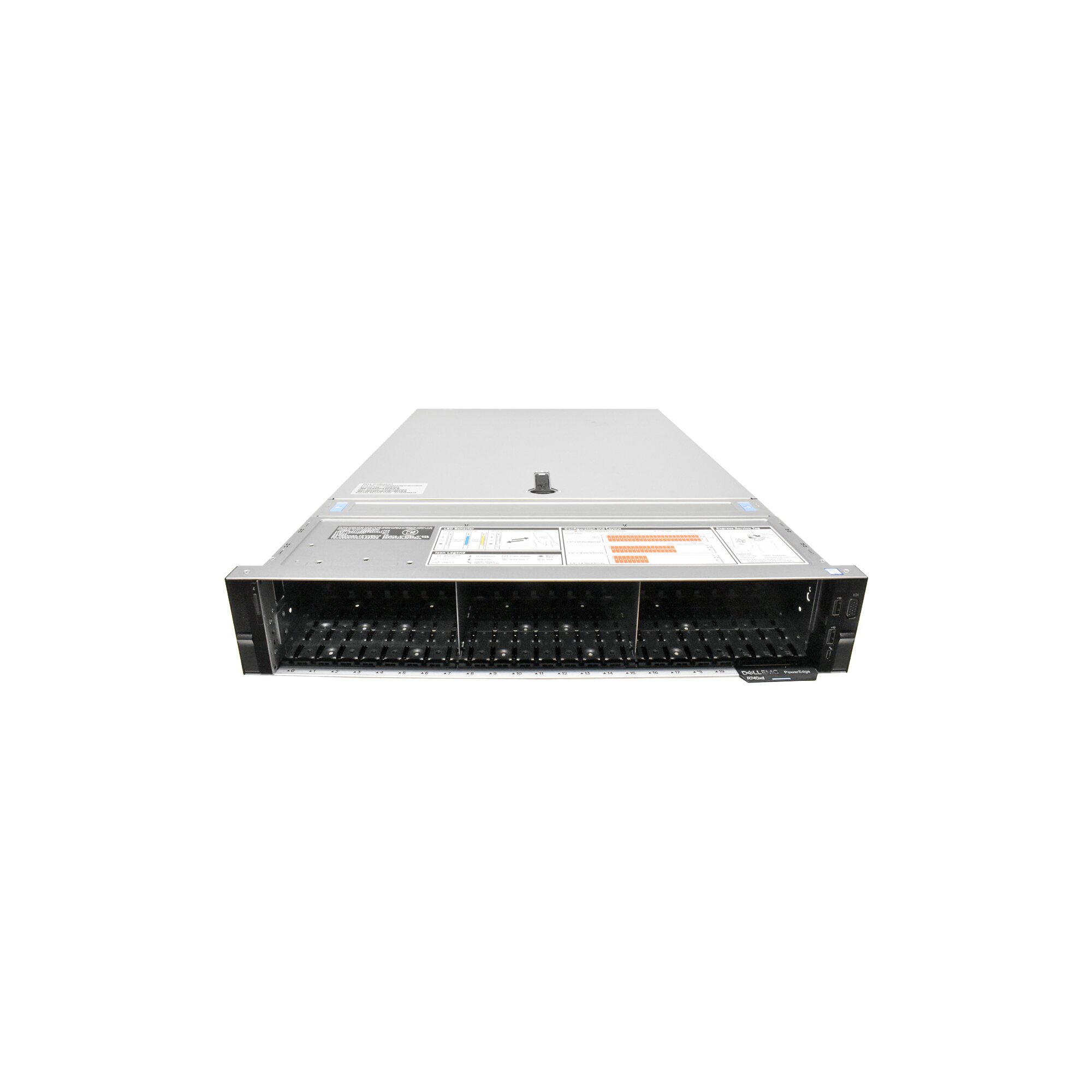 Dell PowerEdge R740xd NO CPU RAM 2x Performance HS 28x SFF 2,5" H740p ...