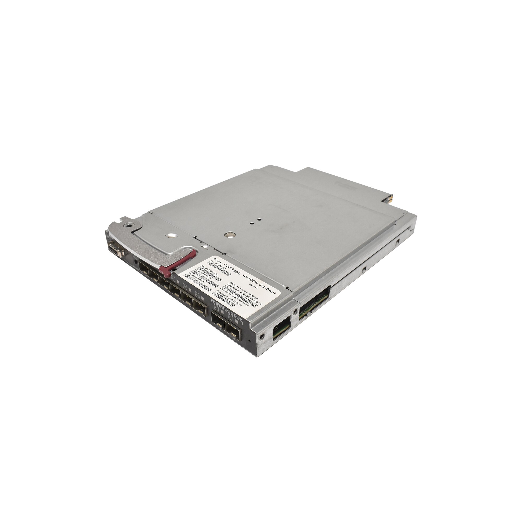 HP VC Flex-10 Enet Module 8Ports SFP+ 10GB für BladeSystem C7000 455882 ...