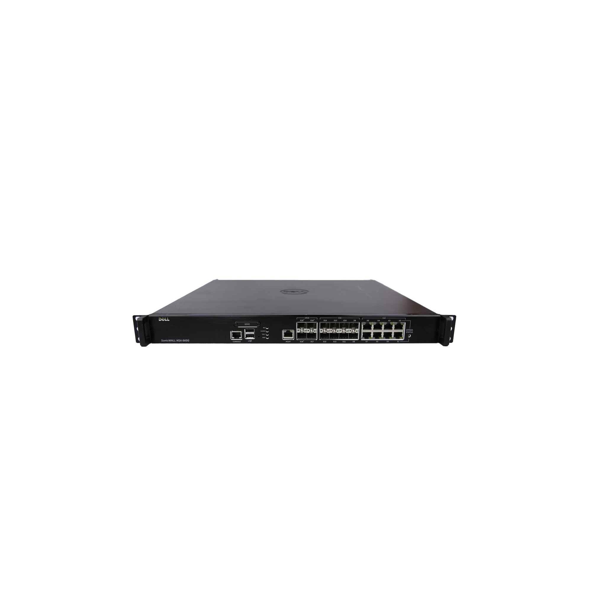 Dell SonicWALL NSA 6600 1RK27-0A5 4-Port 10G SFP+ 8-Port SFP 8-Port RJ ...