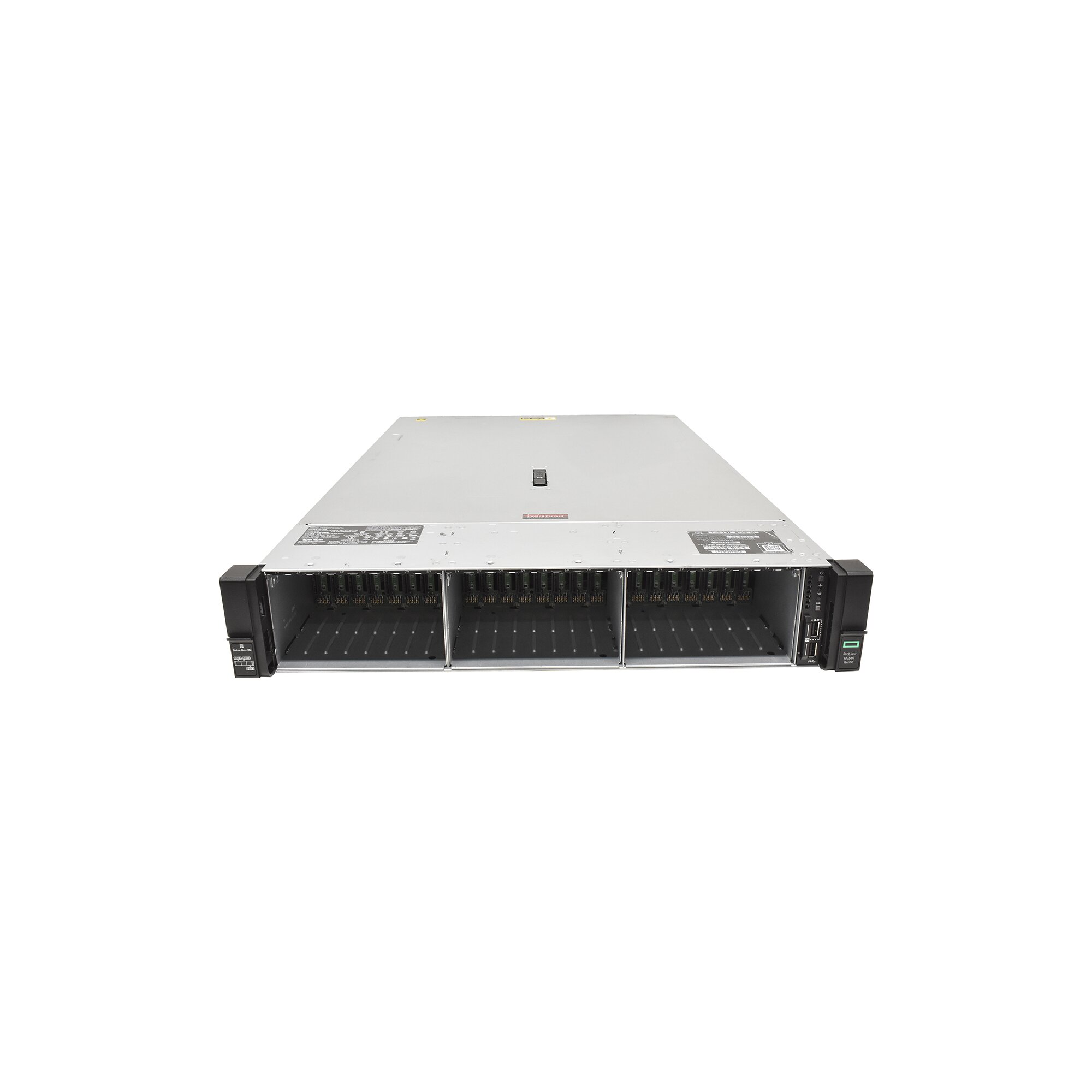 HP ProLiant DL380 G10 2U ohne CPU 2x Kühler 0GB RAM DDR4 26x SFF 2,5 ...