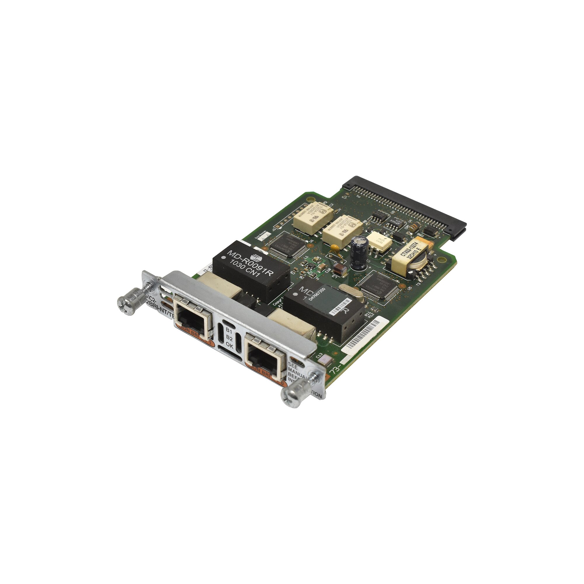 Cisco VIC2-2BRI-NT/TE 2-Port Voice Interface Card - Piospartslap