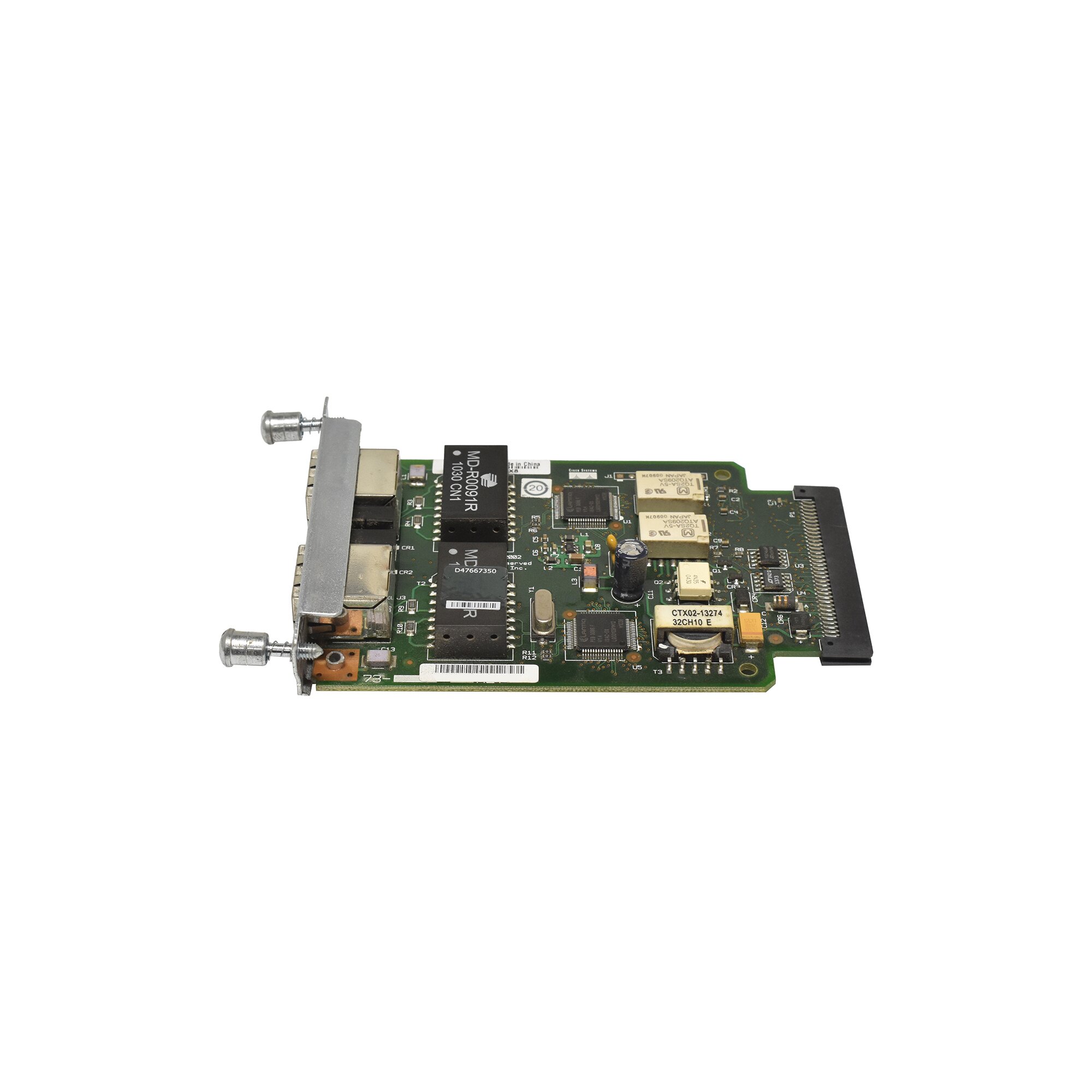 Cisco VIC2-2BRI-NT/TE 2-Port Voice Interface Card - Piospartslap