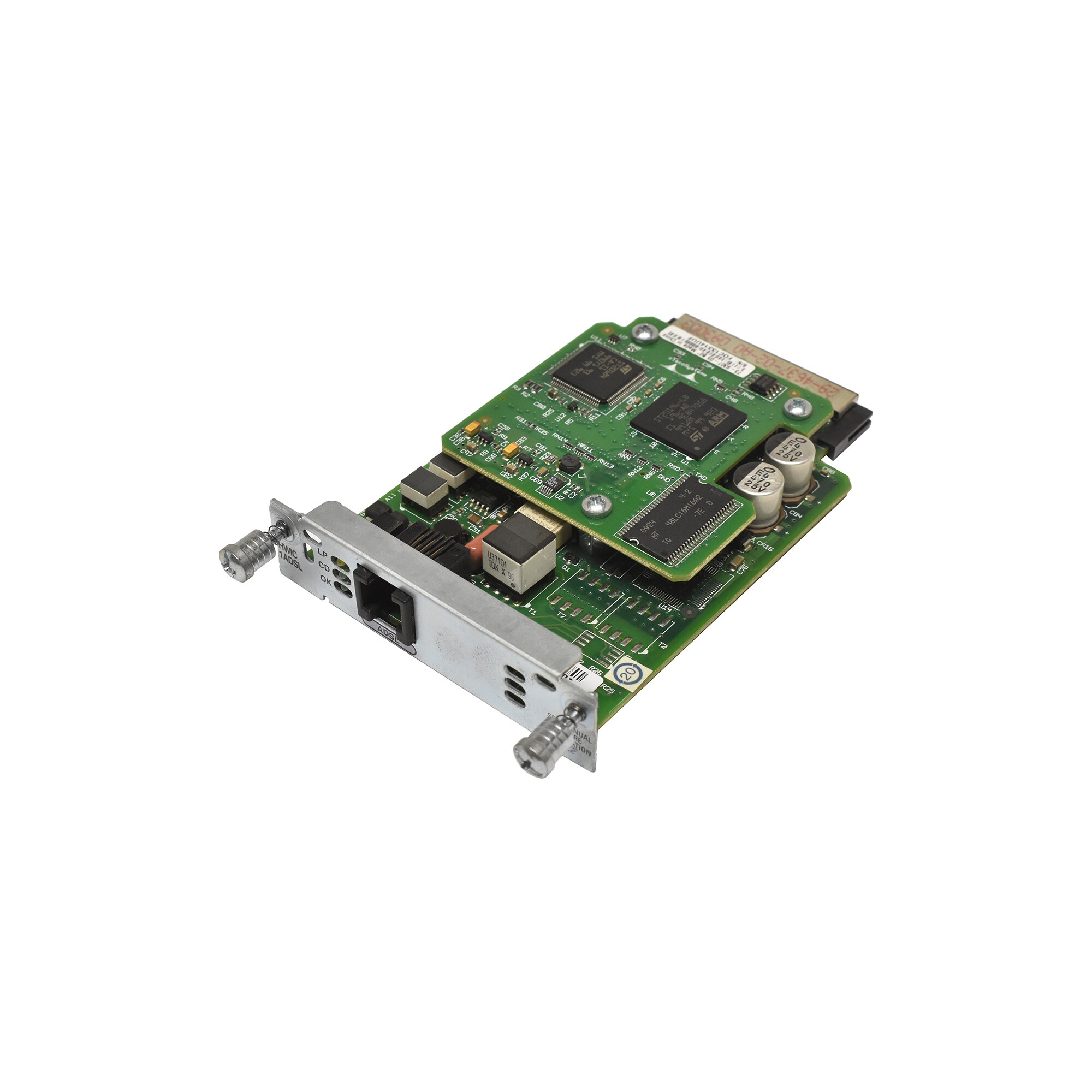 Cisco HWIC-1ADSL 1-Port High-Speed WAN ADSL ADSL2+ Card 73-9932-06 800 ...