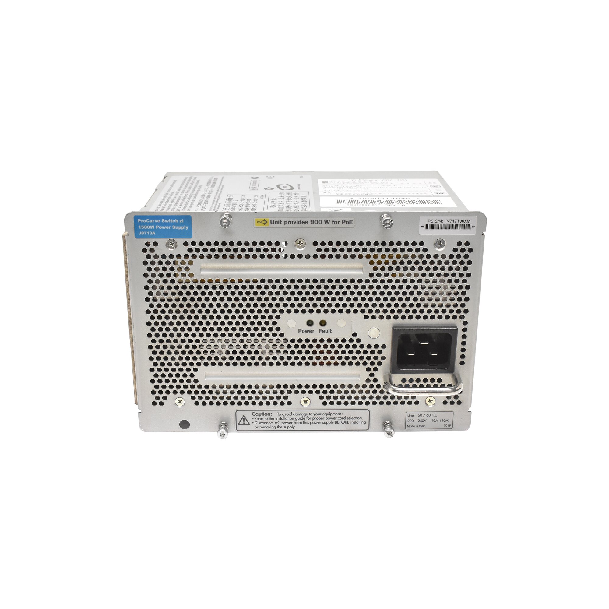 HP J8713A Netzeil / PSU 1500W für 5406zl / 5412zl - Piospartslap