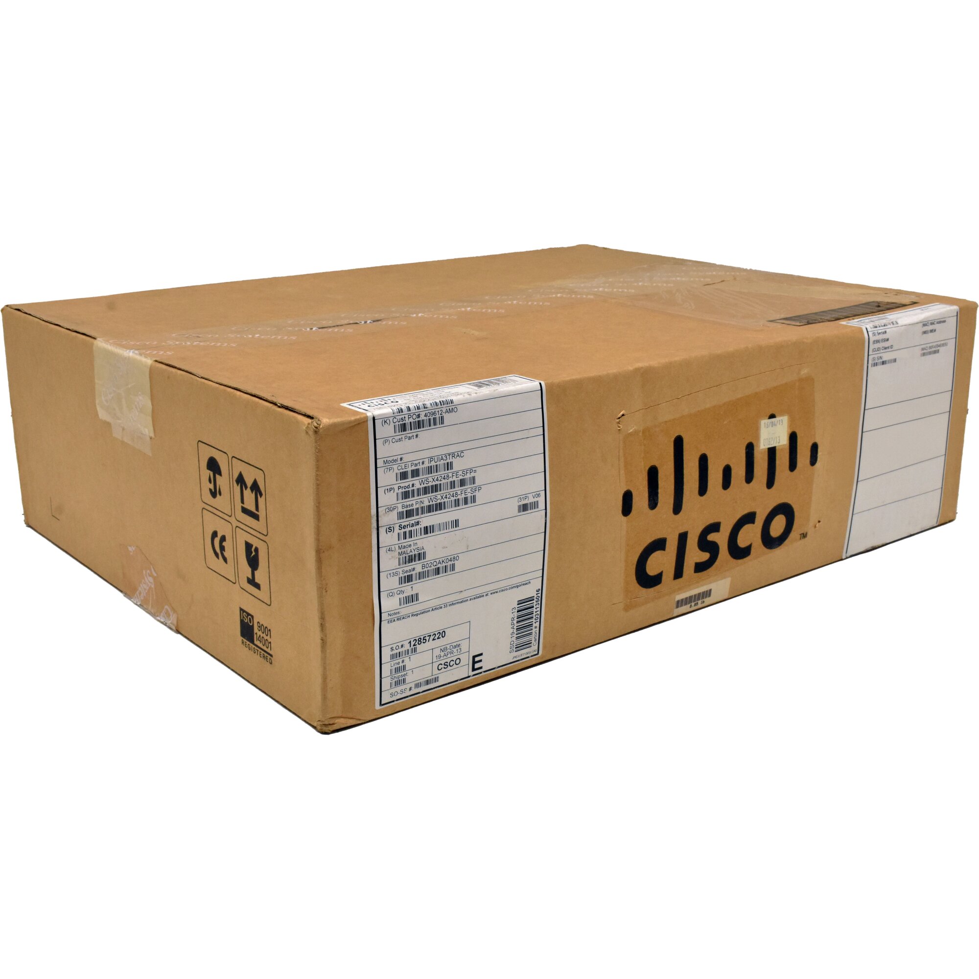 Cisco Catalyst 4500 Series Line Card WS-X4248-FE-SFP 48-Port 100 Mbps ...