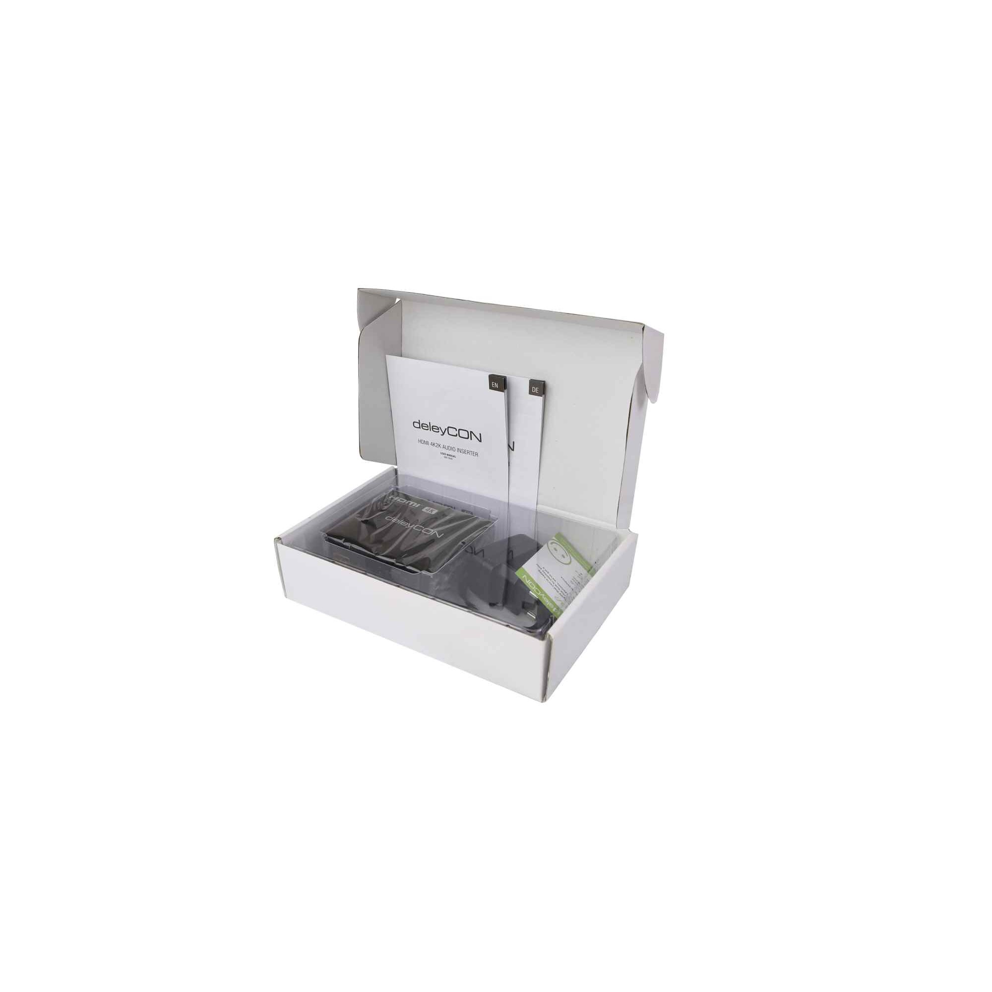 deleyCON MK1840 HDMI Audio Inserter with 4K Support NEW - Piospartslap