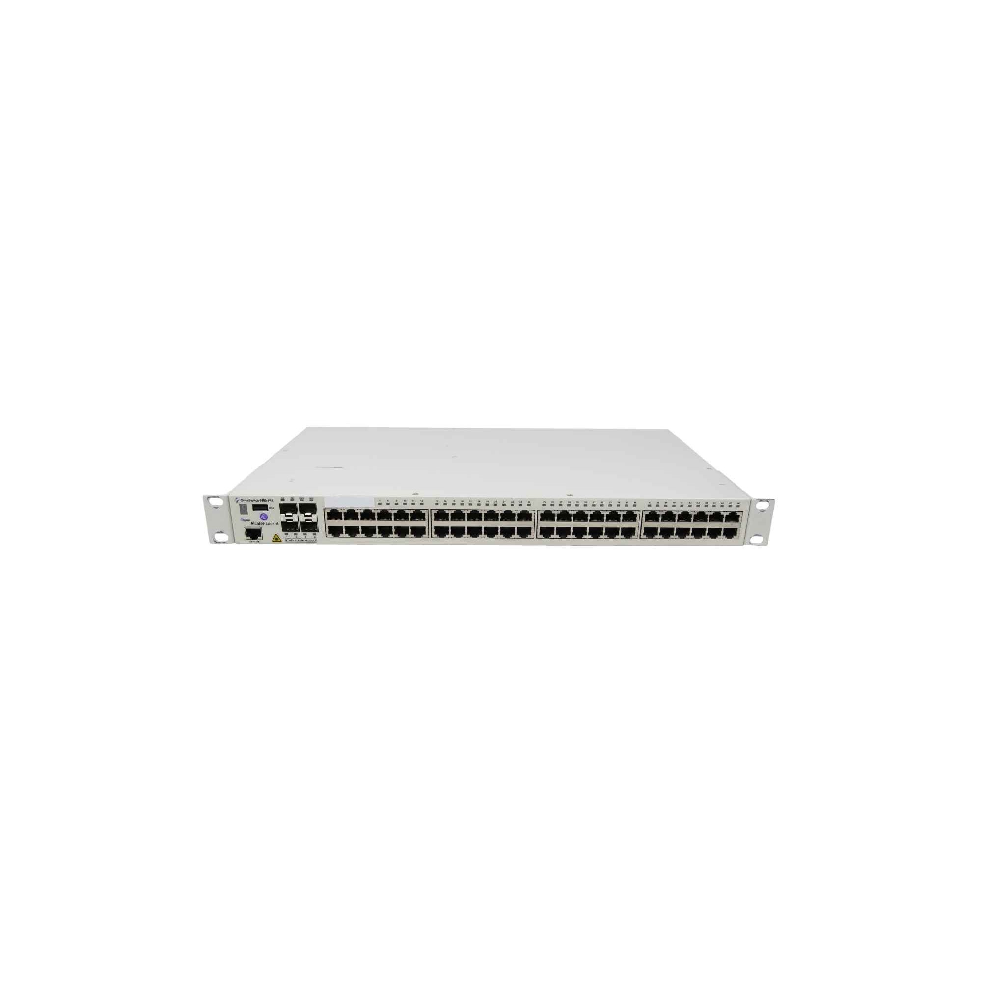 Alcatel-Lucent 6850-P48 48-Port PoE RJ-45 stackable GE Switch 4x SFP No ...