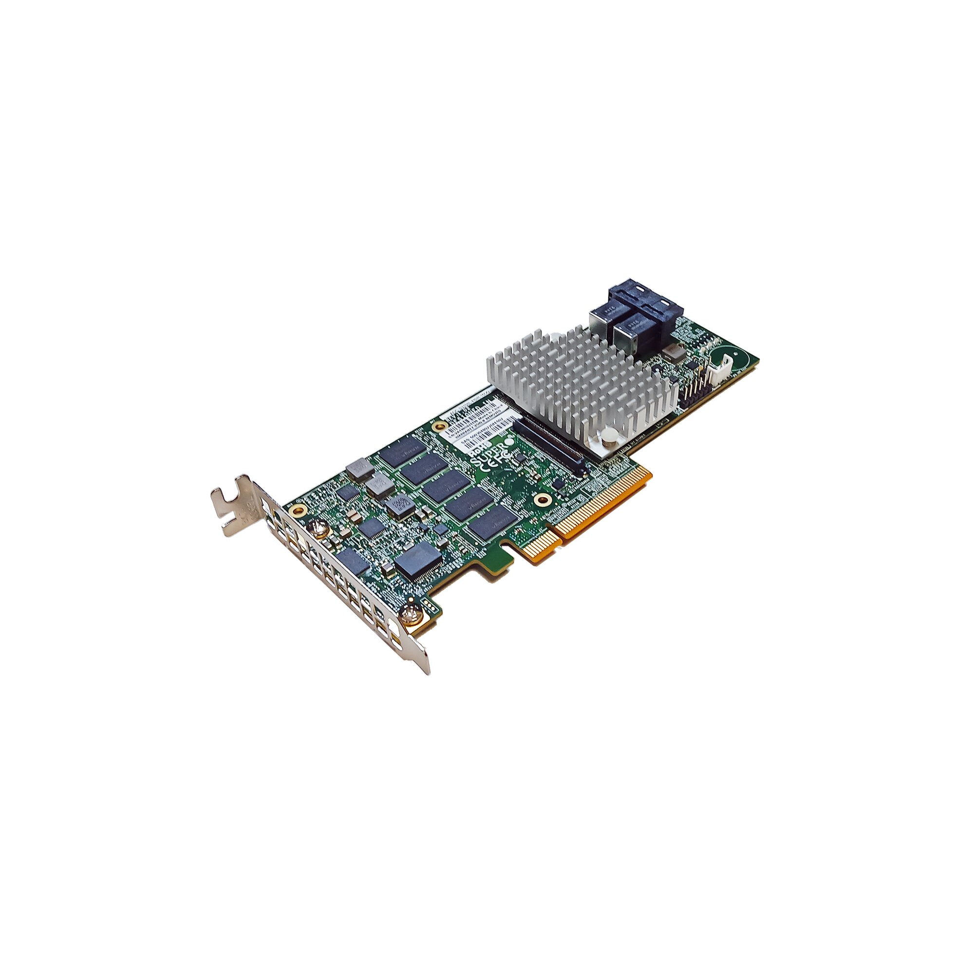 Supermicro AOC-S3108L-H8iR 8-Ports 12Gb/s PCIe x8 SAS/SATA RAID ...