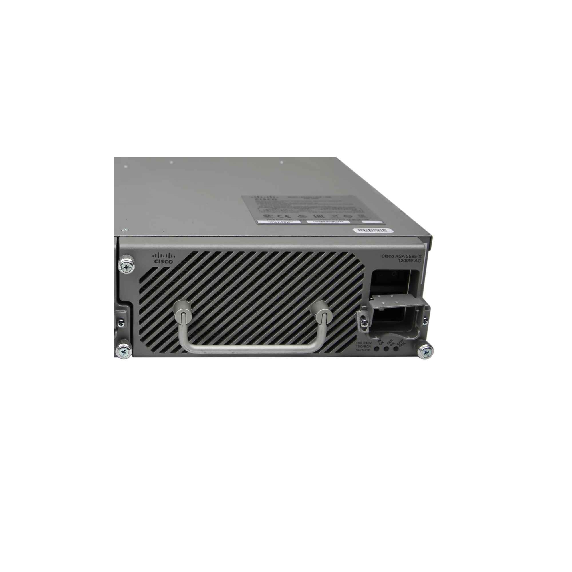 Cisco Firewall ASA5585 +Module ASA5585-X SSP-10 Dual PSU 2x HDD Blank ...