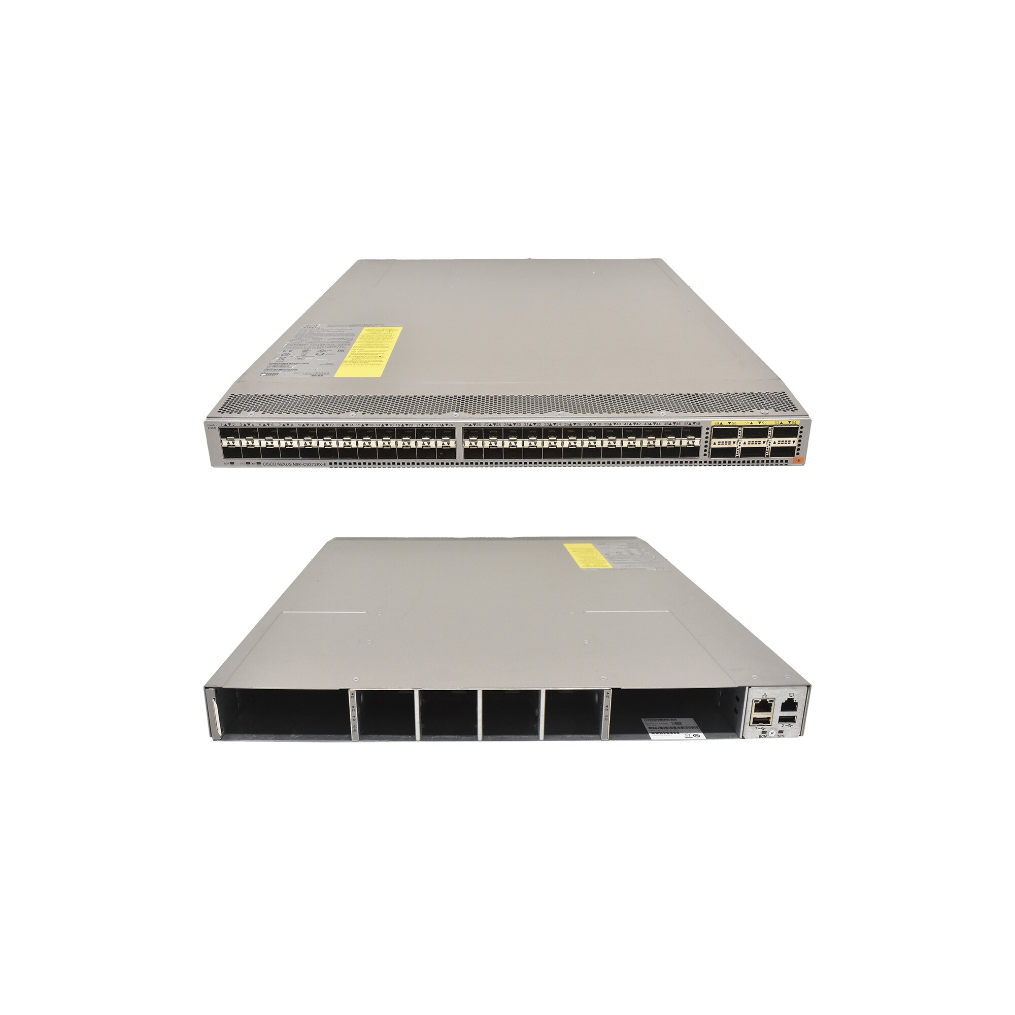 Cisco Switch Nexus N9K-C9372PX-E V01 48-Ports SFP+ 10G 6-Ports QSFP+ ...