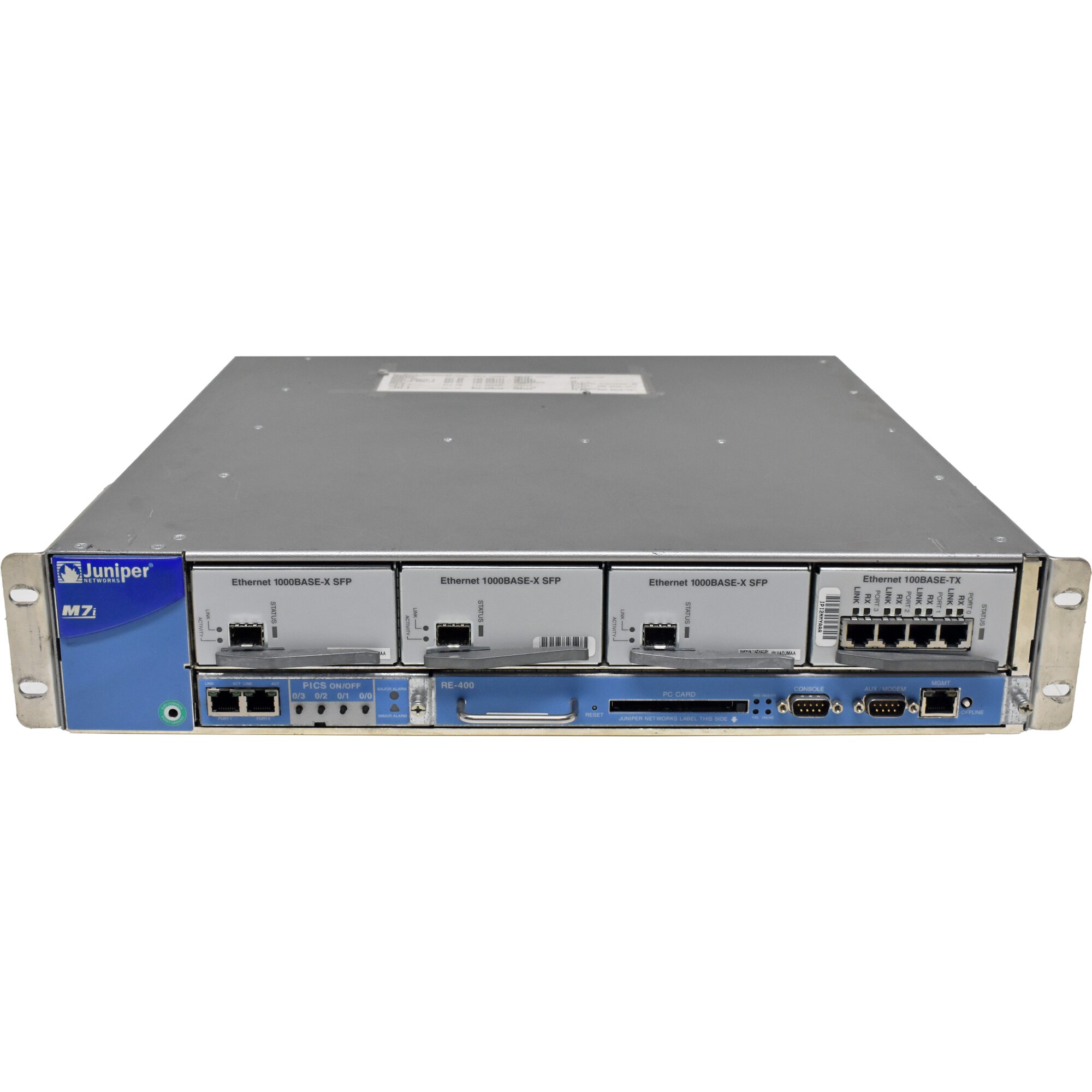 Juniper M7i +Module RE-400 +Module Ethernet 100Base-TX 3x Module ...