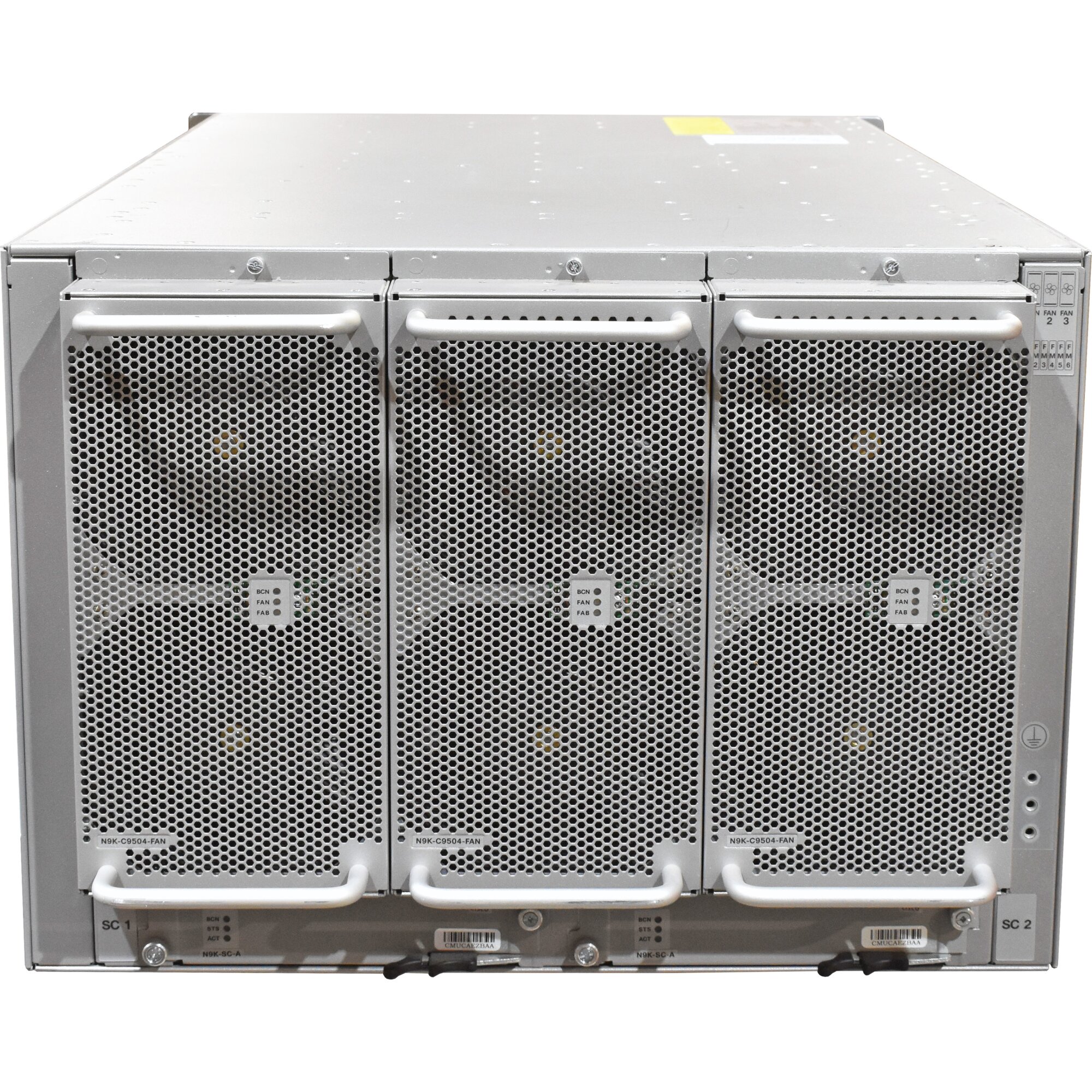 Cisco Nexus 9504 N9K-C9504 2x Module N9K-SC-A 3x PSU 3x FAN - Piospartslap