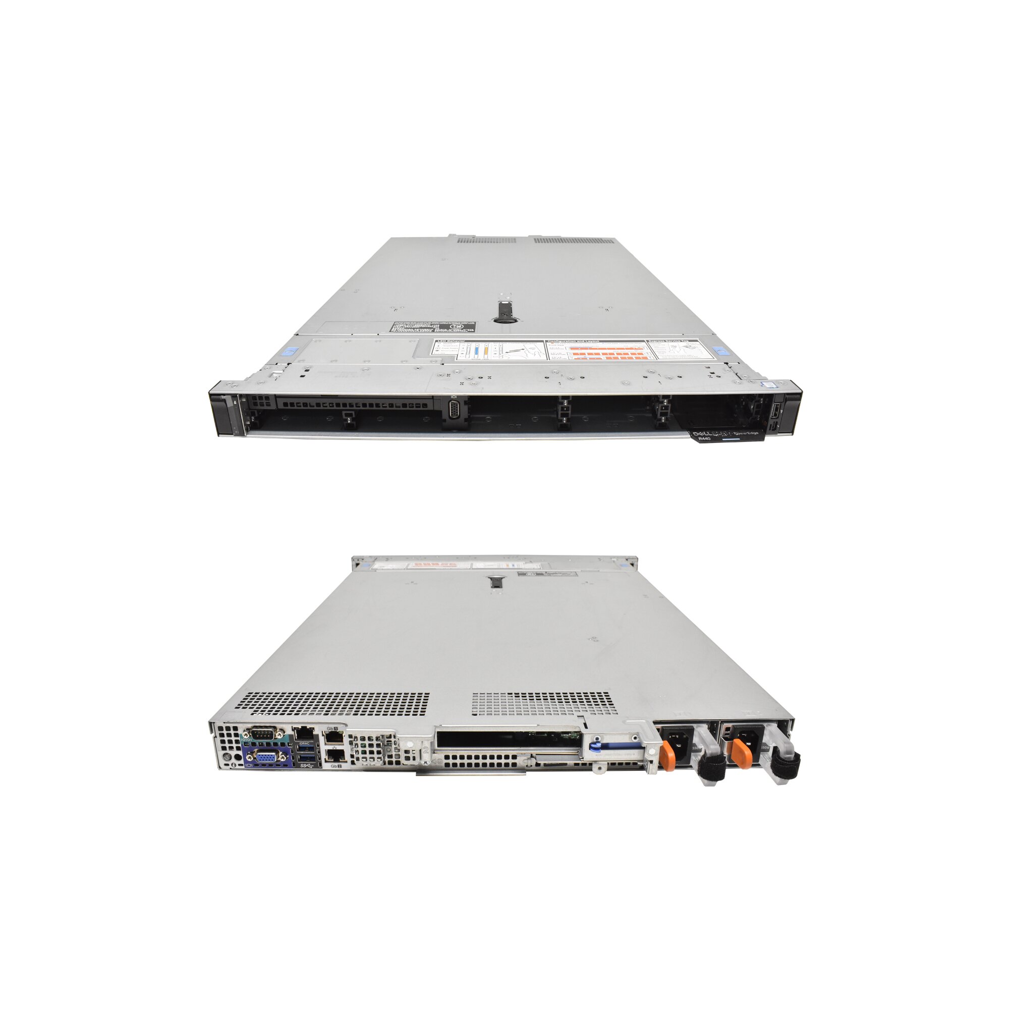 Dell PowerEdge R440 ohne CPU 1x Kühler 0GB PC4 Perc H730p 8x SFF 2,5