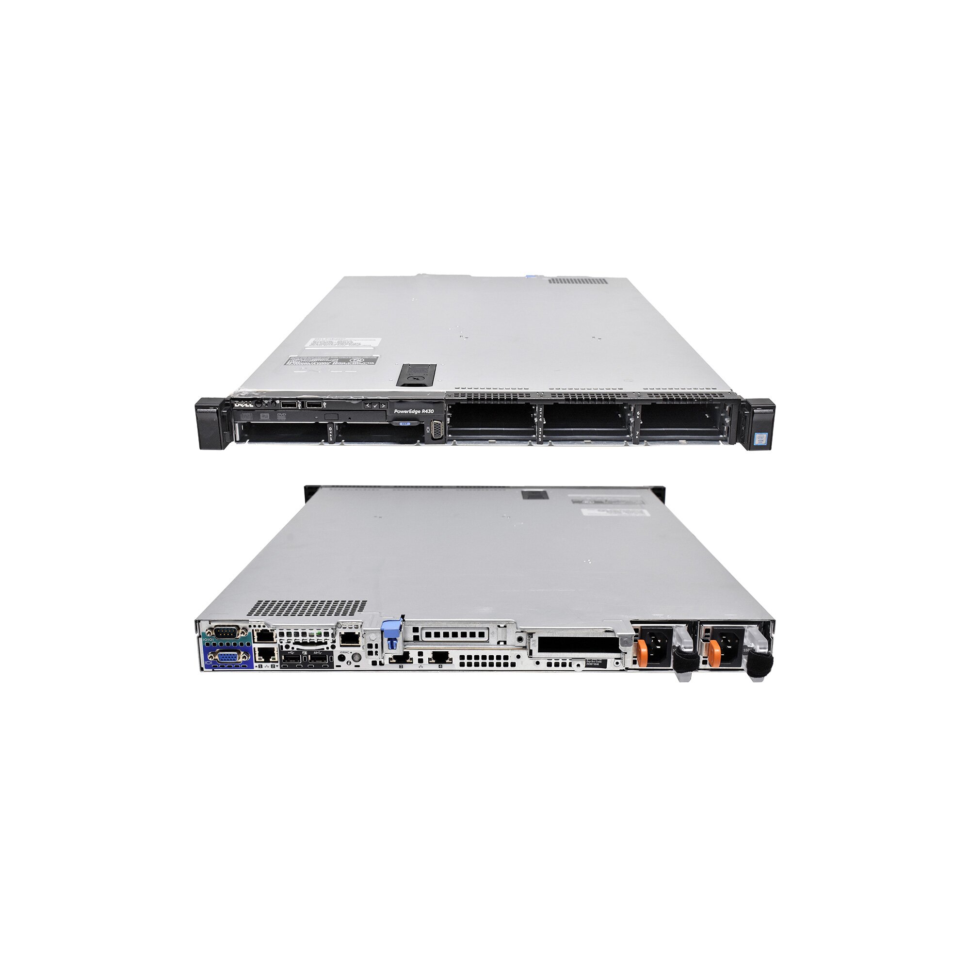 Dell PowerEdge R430 Server 2x E5-2650 v4 2.20 GHz 128GB RAM H730mini 8x ...