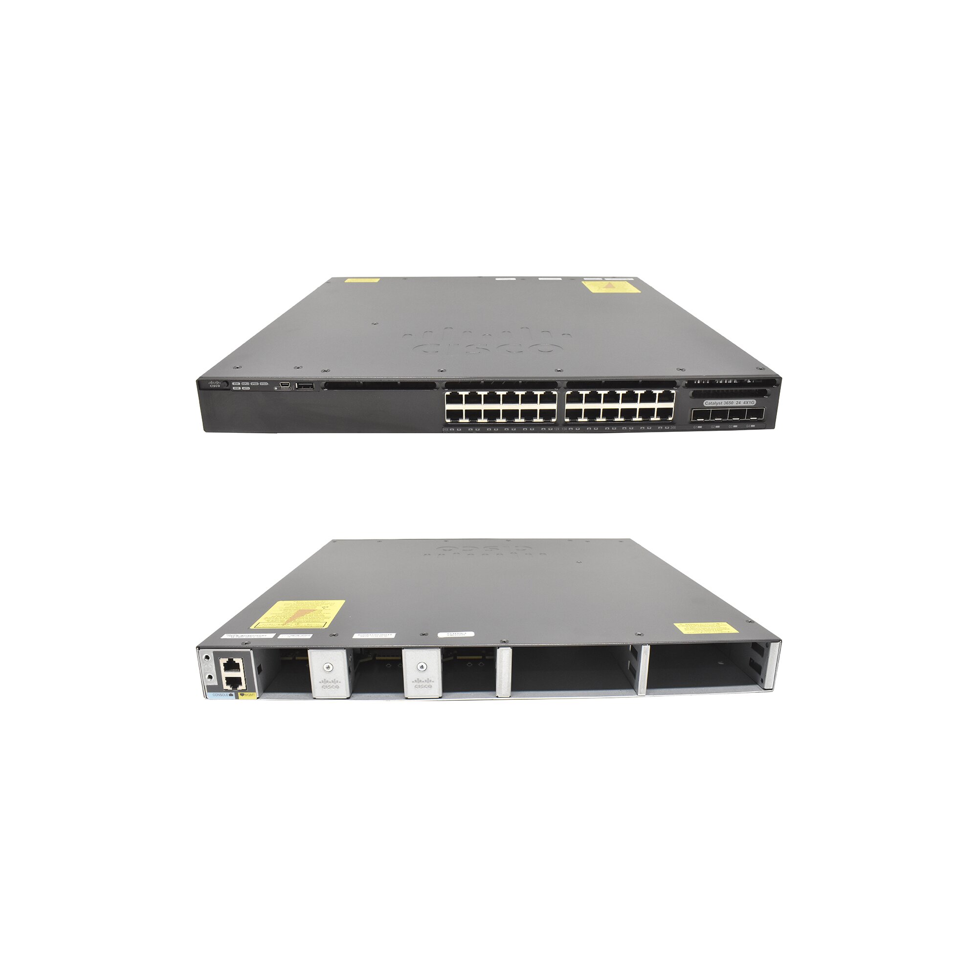 Cisco Switch Catalyst WS-C3650-24TS-E 24-Ports PoE 1G 4-Ports 1G Uplink ...