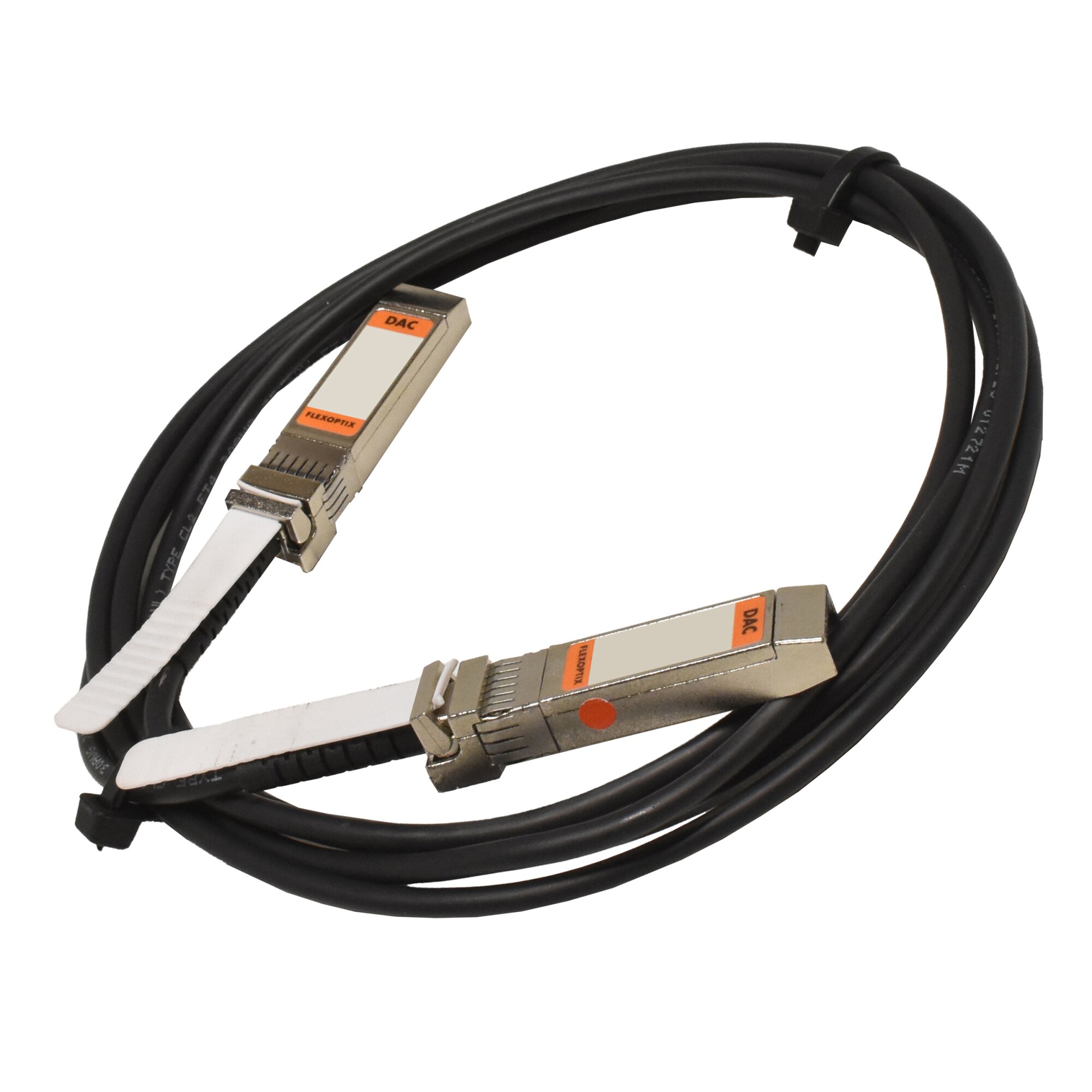 Flexoptix DAC Passive Kabel SFP+ / SFP+ 30AWG 1Gbit/s - 10.5 Gbit/s 2m ...