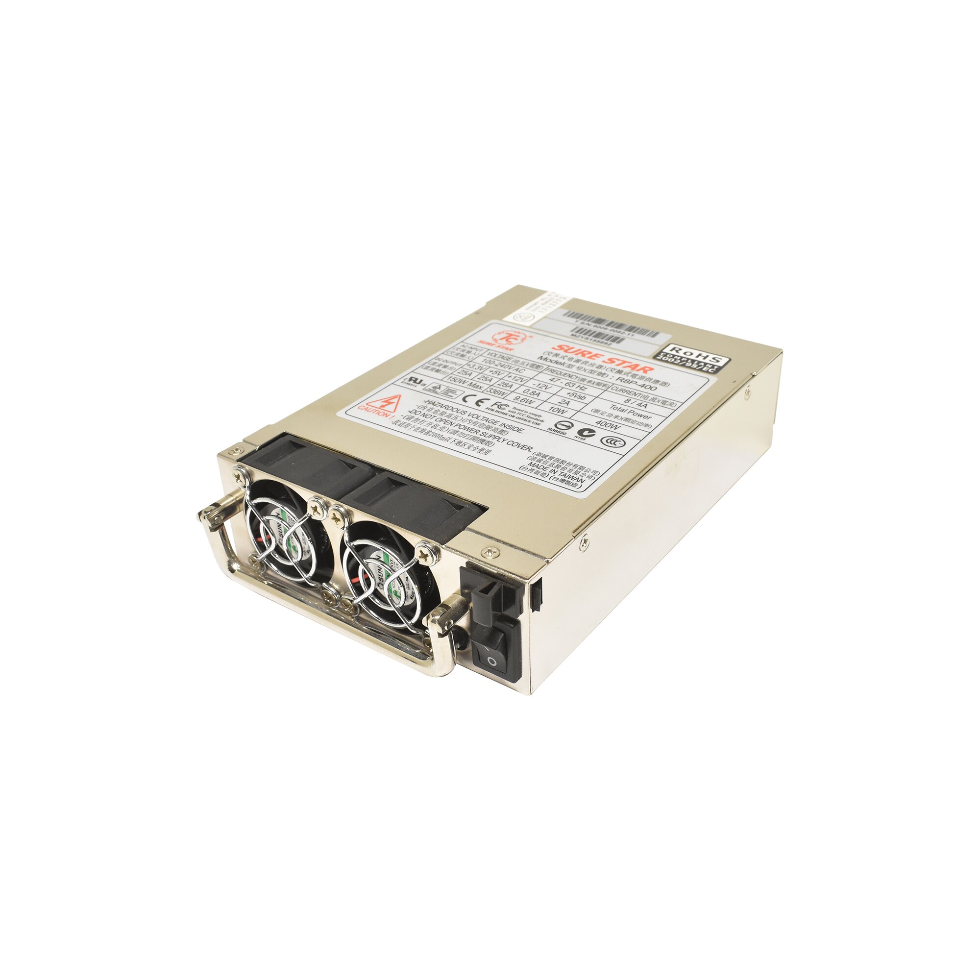 Sure Star R8P-400 Netzeil / PSU 400W für Thecus N8800PRO NAS Server ...