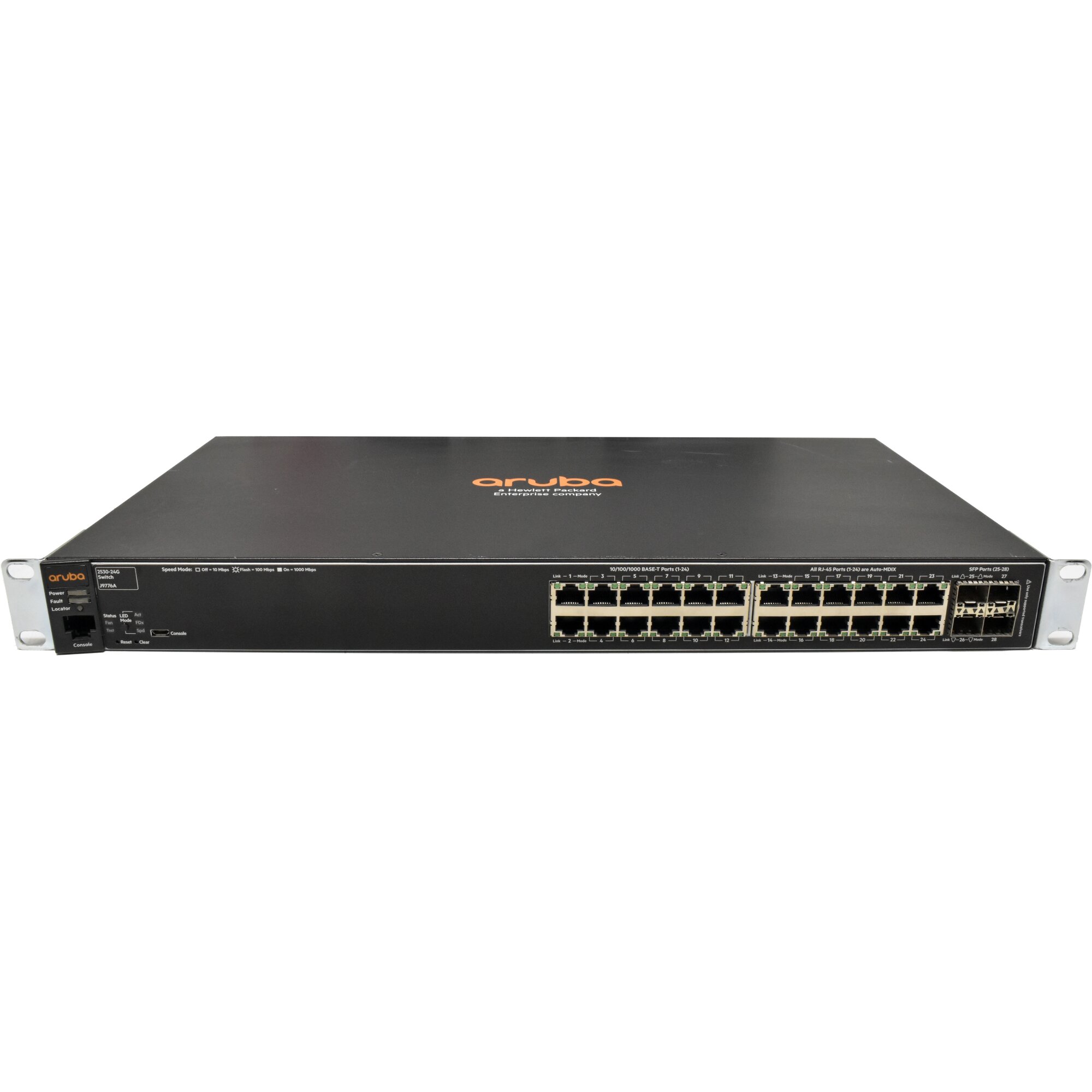 HP Aruba 2530-24G J9776A 24-Port Gigabit Ethernet Switch 4 x 1G SFP ...